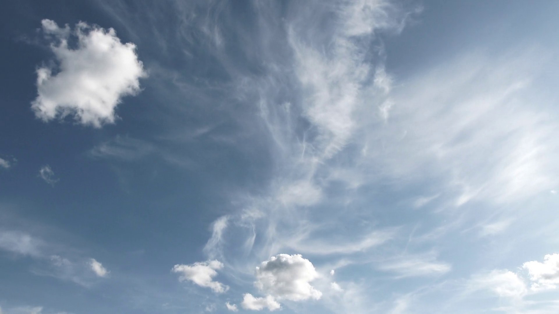Blue Open Space Sky Cloudscape Time Lapse Stock Footage SBV-337715784 ...