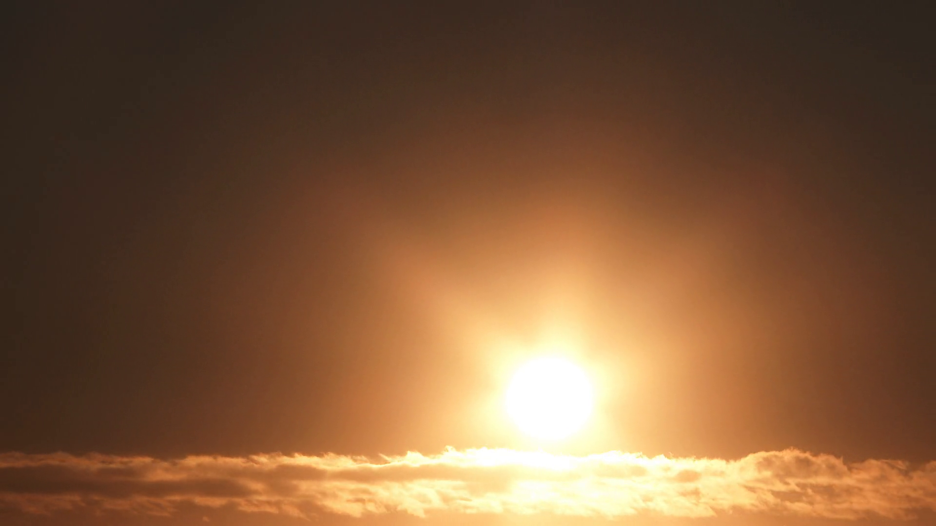 Bright And Sunny Sunset Timelapse Day To Night Stock Video Footage ...