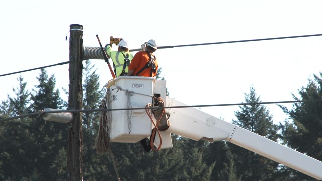Power Line Repair Stock Footage: Royalty-Free Video Clips - Storyblocks