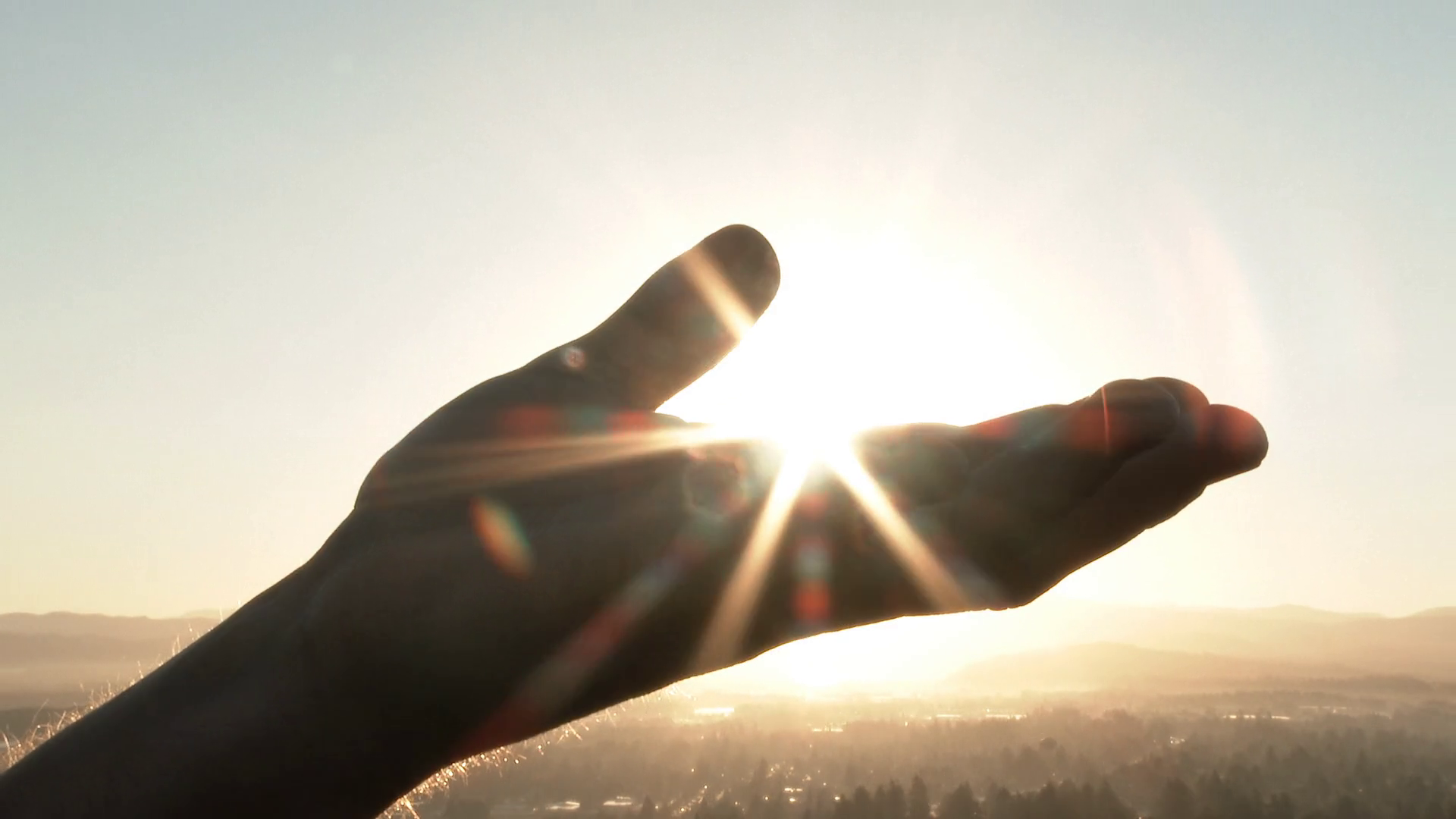 Hand Catching The Sun Stock Video Footage - Storyblocks