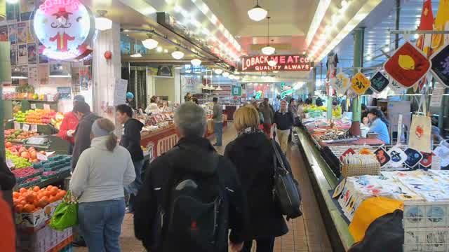 SEATTLE MARKET Stock Footage: Royalty-Free Video Clips - Storyblocks