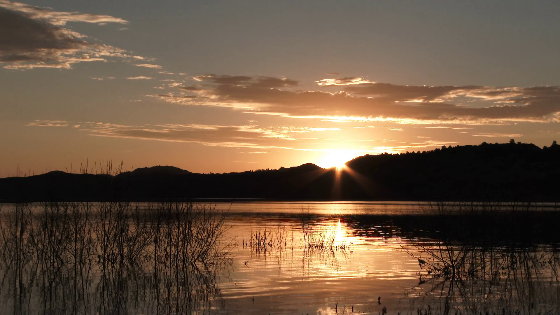 Lake Sunrise Time Lapse On Beautiful Morning Stock Video Footage 00:12 ...