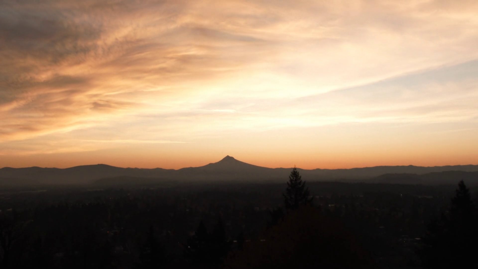 Night To Day Sunrise Timelapse In The Pacific Northwest Stock Video ...