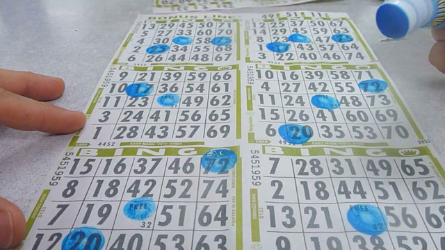 Bingo Card Stock Footage: Royalty-Free Video Clips - Storyblocks