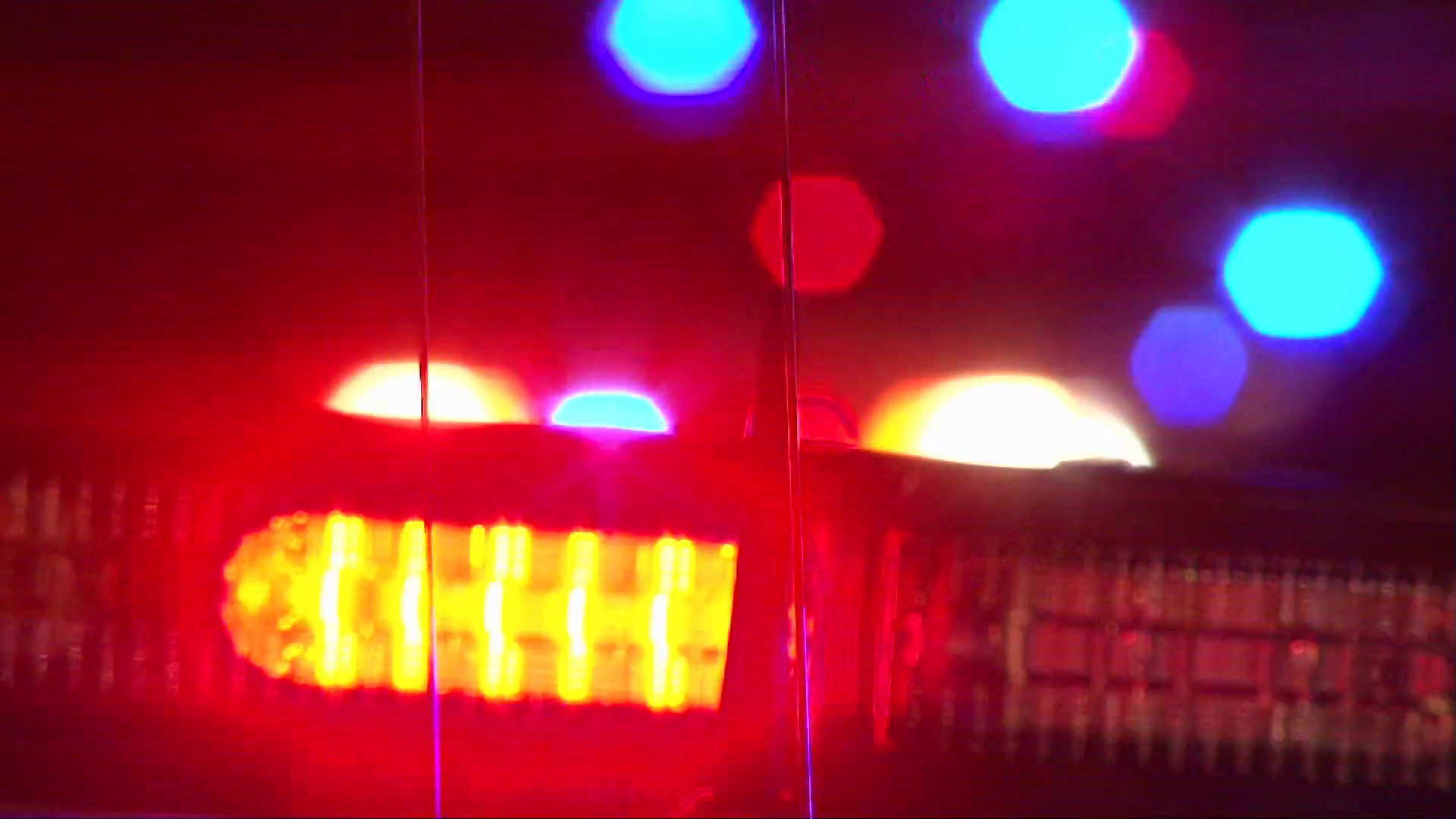 Police Flashing Lights Close Up Stock Video Footage - Storyblocks