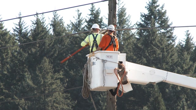 Telephone Pole Worker Stock Footage: Royalty-Free Video Clips - Storyblocks