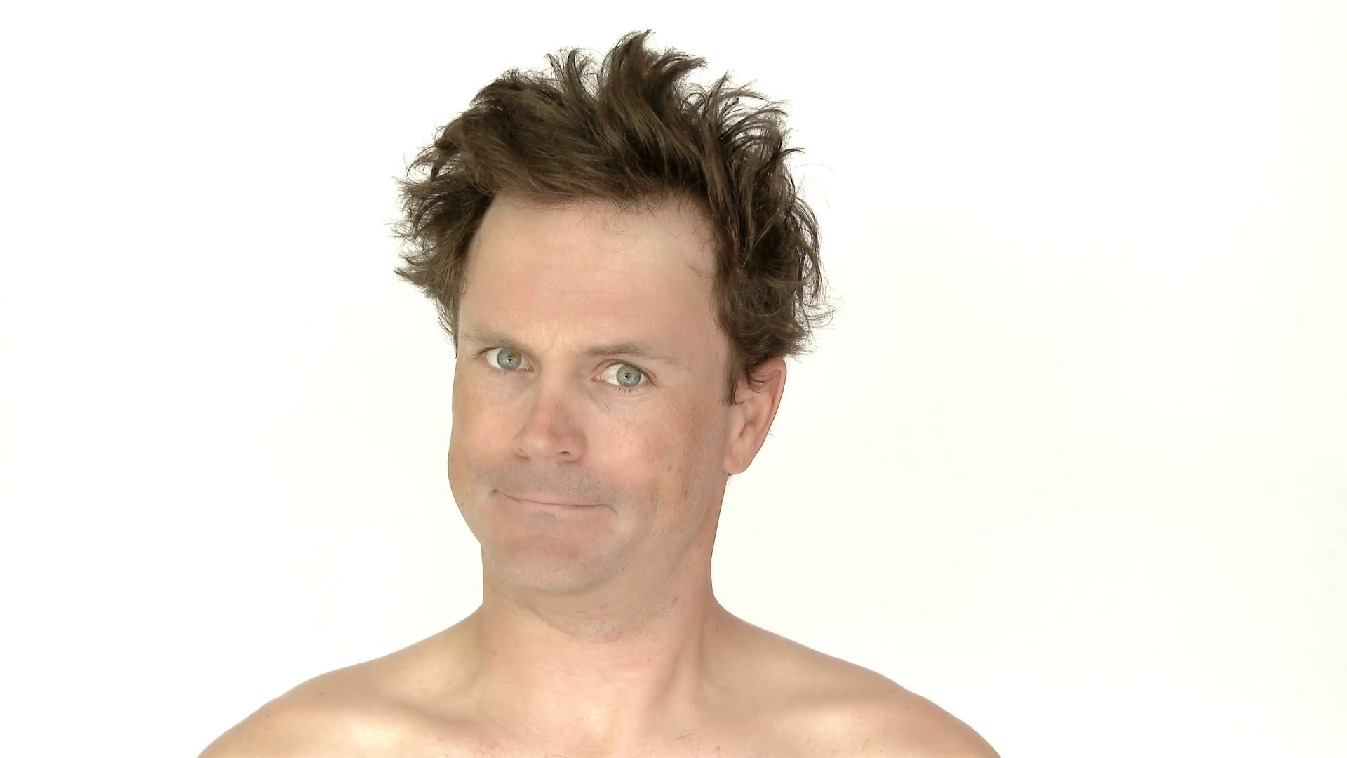 Silly Man Spinning Making Funny Face Stock Footage SBV-327493179 ...