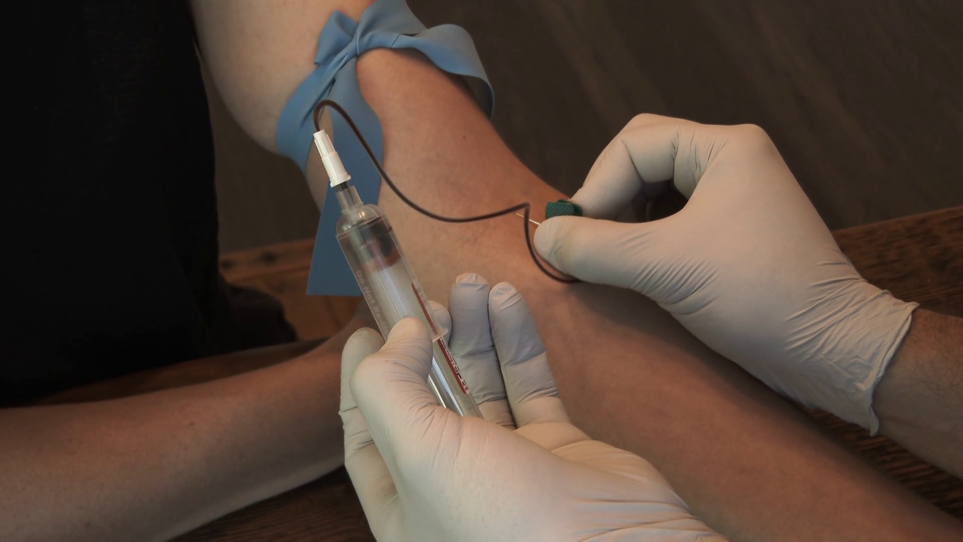 Taking Blood Sample Close Up Stock Video Footage - Storyblocks