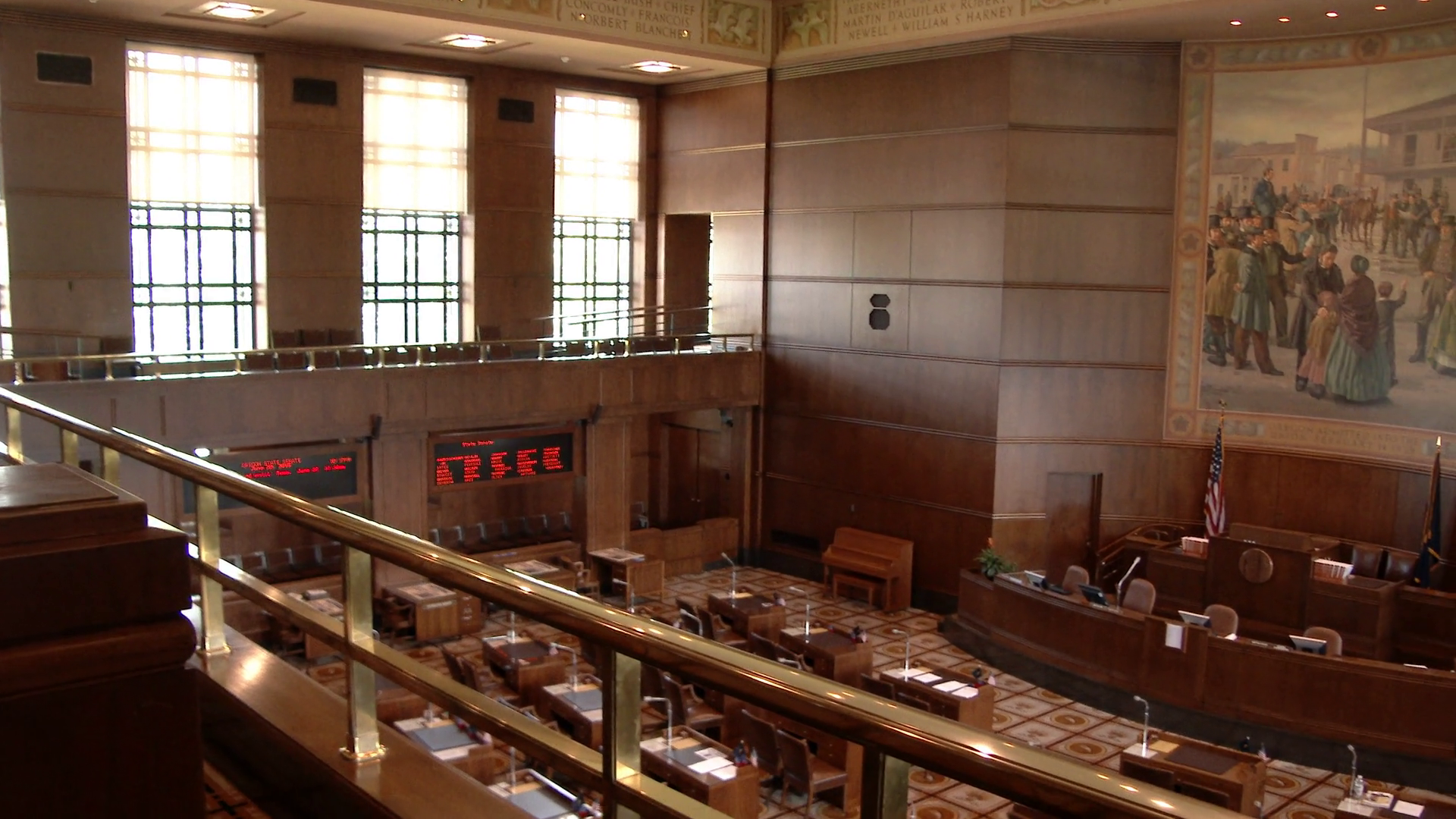 United States Senate Empty Meeting Room Stock Video Footage - Storyblocks