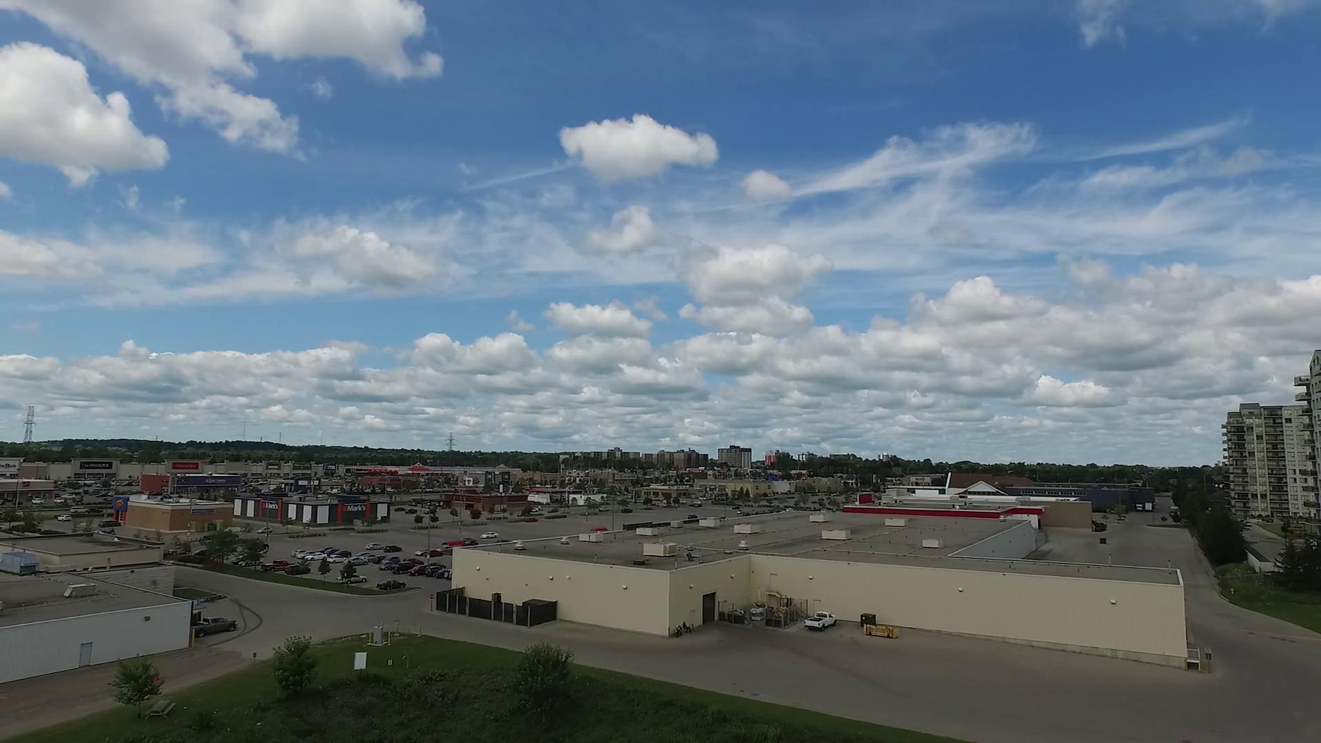 Zooming Up In Aerial View City Block Comes Stock Footage SBV-347747092 ...