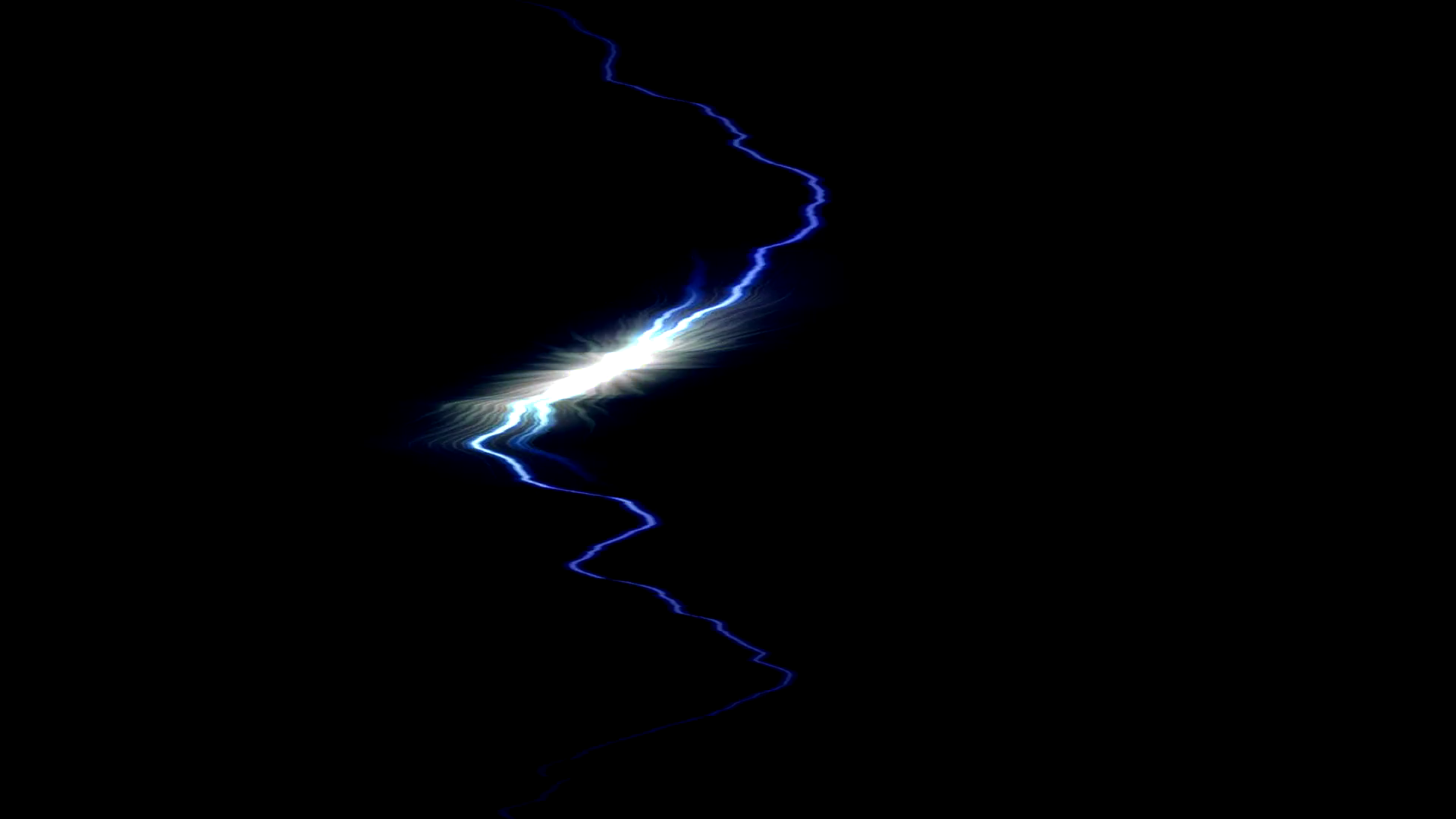 A Loopable Blue Lightning Scan Line Is Seen Stock Motion Graphics SBV ...