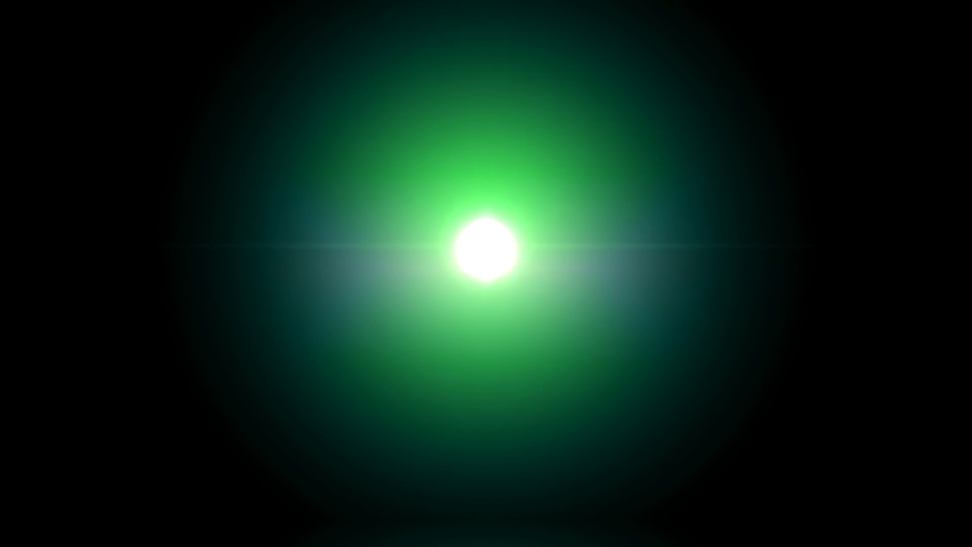 The Screen Displays Loopable Green Orb-like Stock Motion Graphics SBV ...