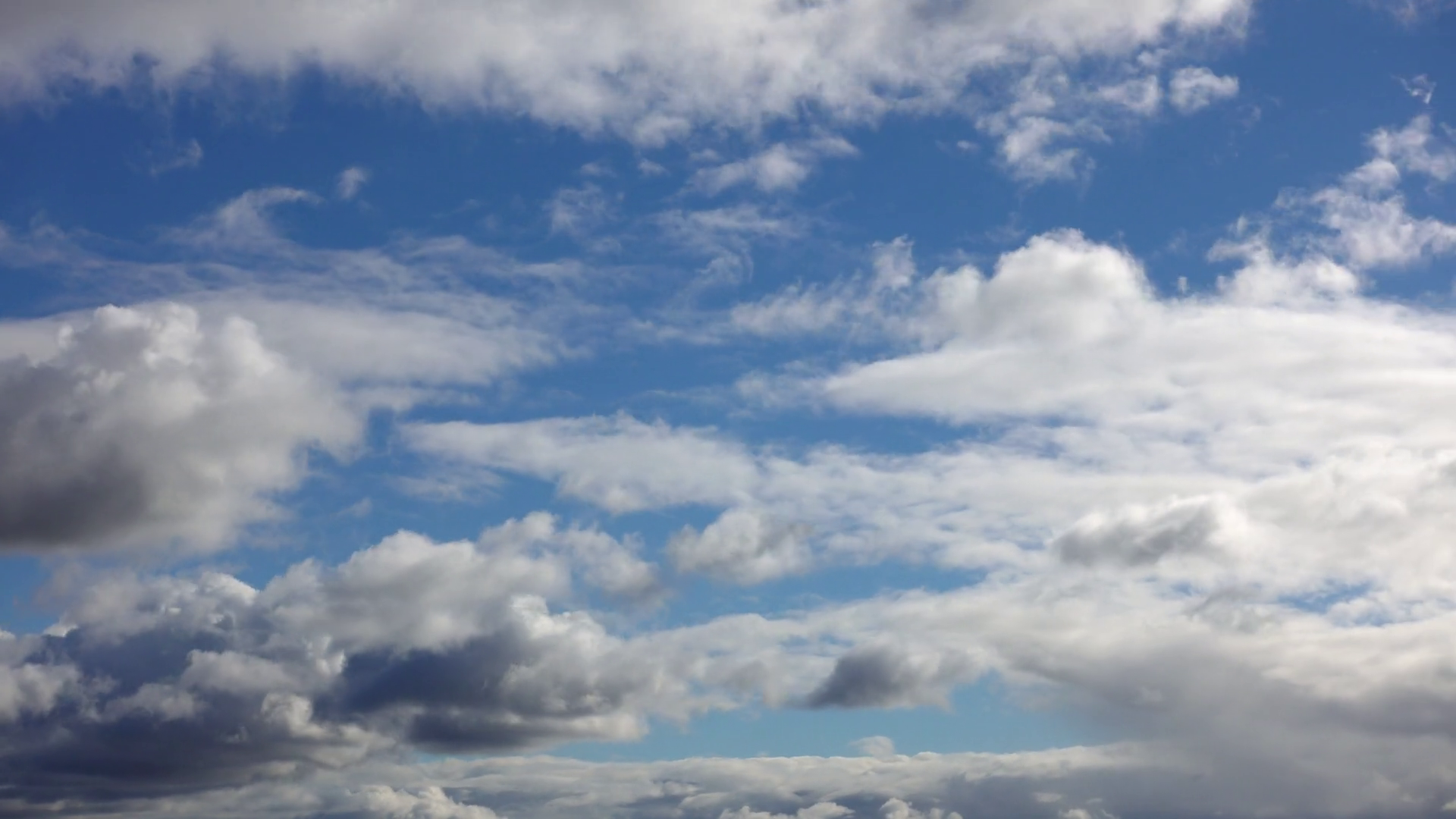 Rapidly Moving 30 Seconds White Puffy Clouds Stock Footage SBV ...