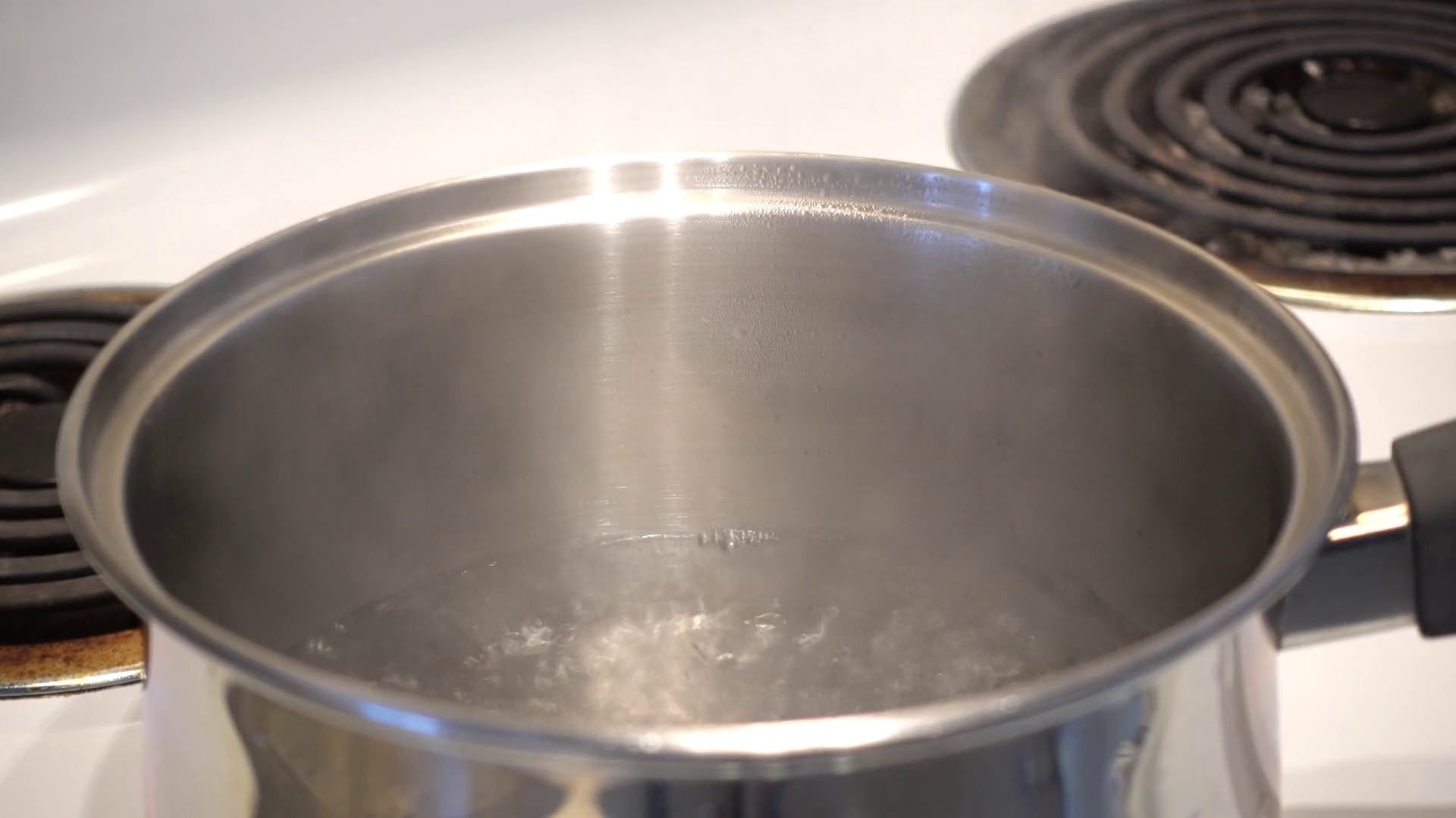Oatmeal Is Being Added To Pot Of Boiling Stock Footage SBV-347787173 ...