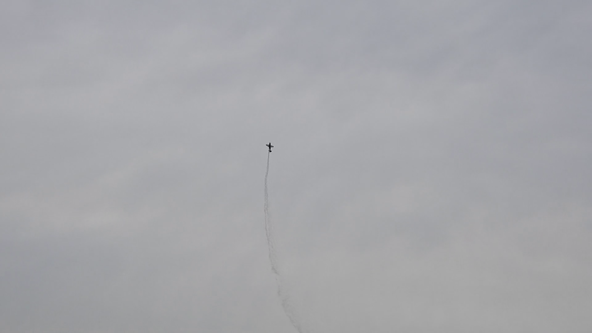 An Aircraft Is Doing Complete Vertical Stock Footage SBV-347754150 ...