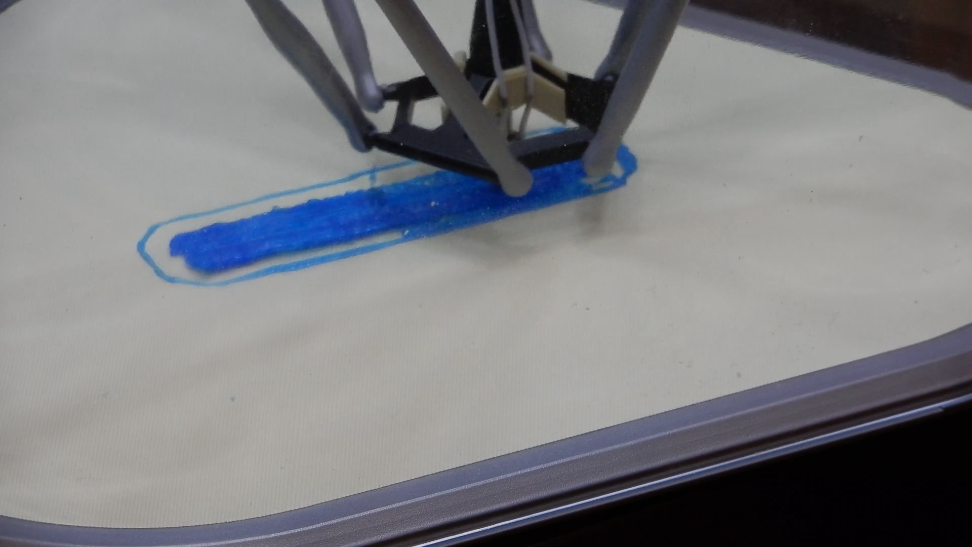 Angled Shot Of 3d Printer Printing Design On Stock Footage SBV ...