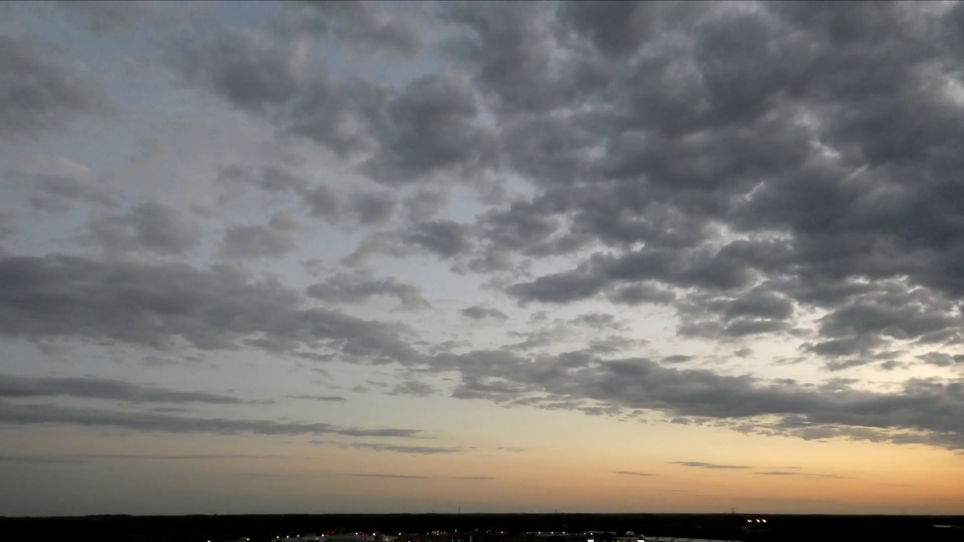 A Timelapse Of Clouds Showcases Transition Stock Footage SBV-347746748 ...
