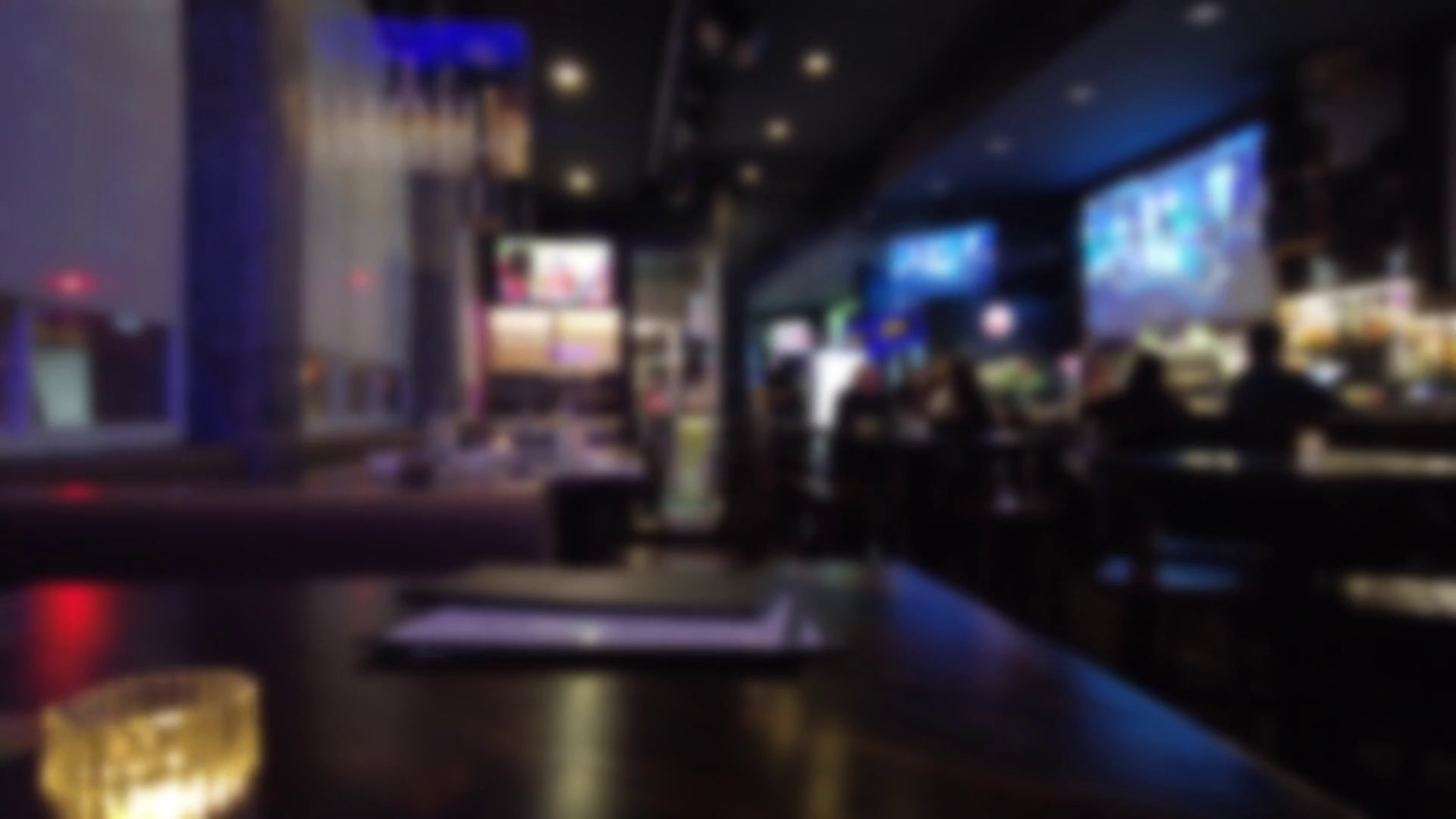 From Table's Perspective In Bar Pub Sports Stock Footage SBV-347732974 ...