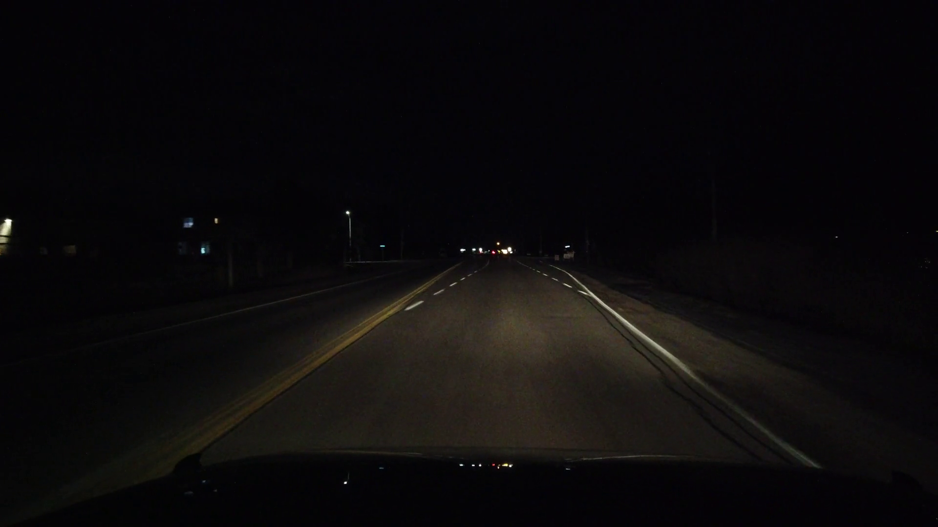 First-person View Footage Shows Driving Down Stock Footage SBV ...