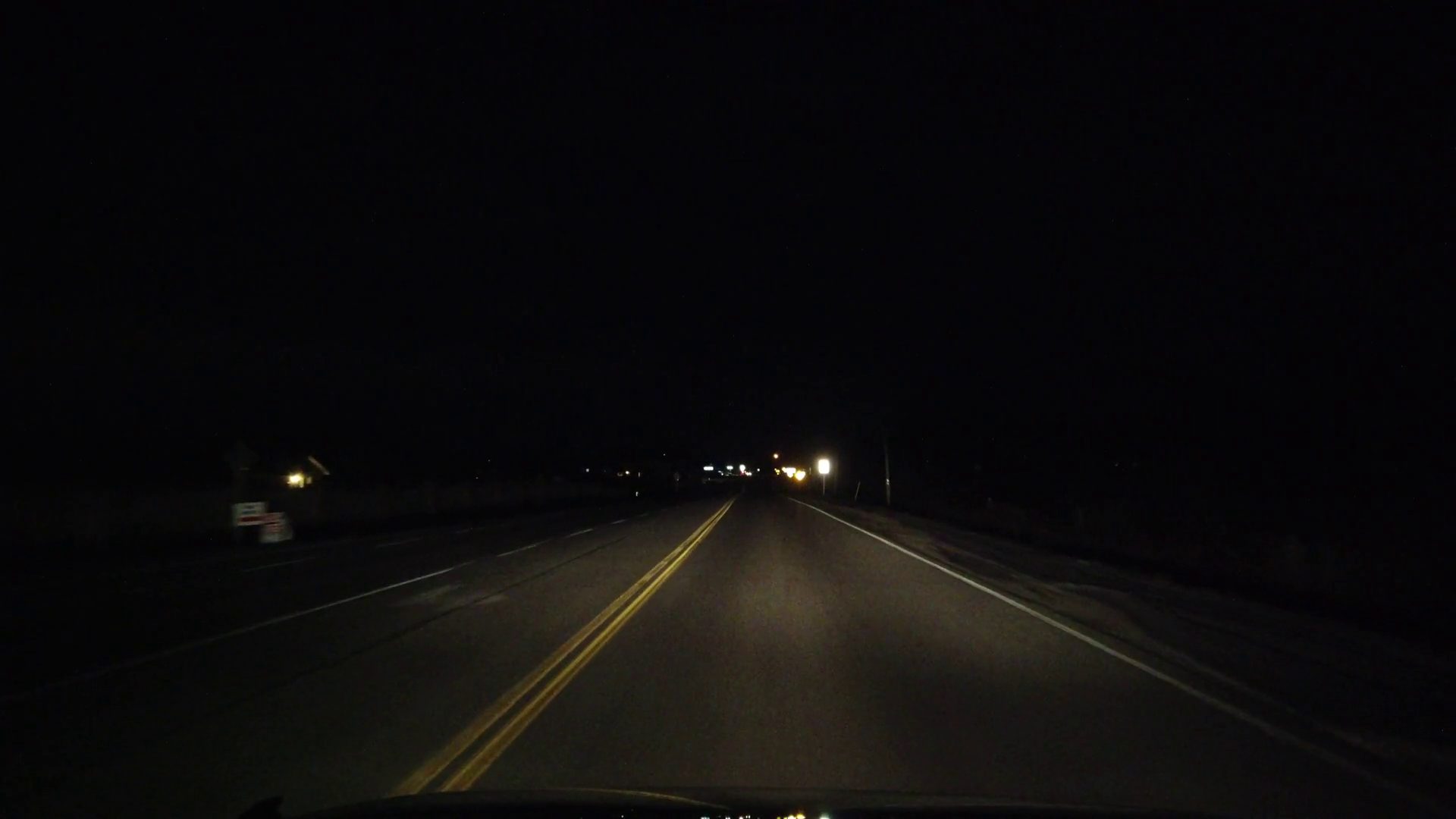 First-person View Footage Shows Driving Down Stock Footage SBV ...