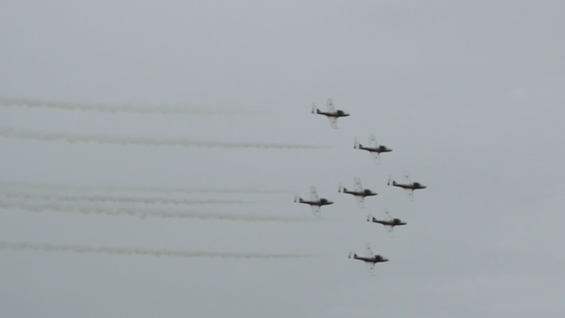 Five Aircraft Are Flying Together In Sky Stock Footage SBV-347667706 ...