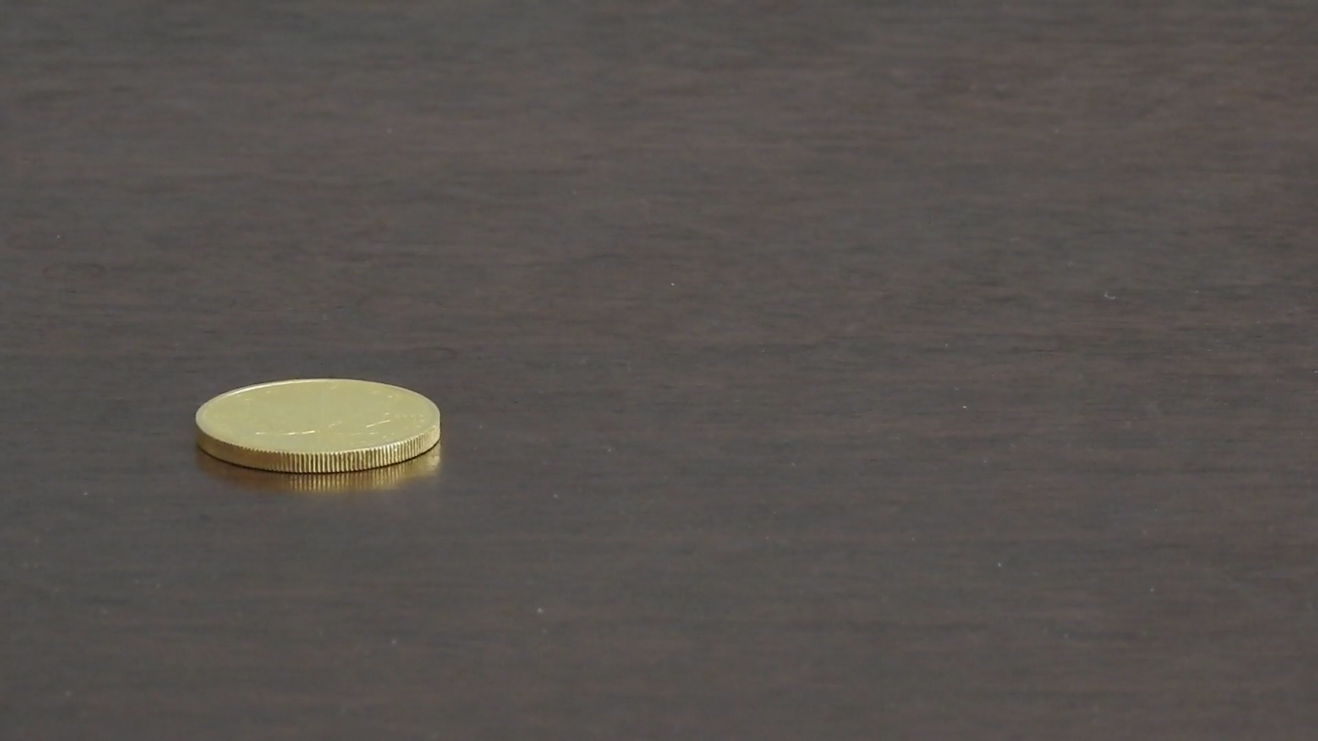 A Gold Coin Currency Is Seen Spinning On Stock Footage SBV-347787354 ...