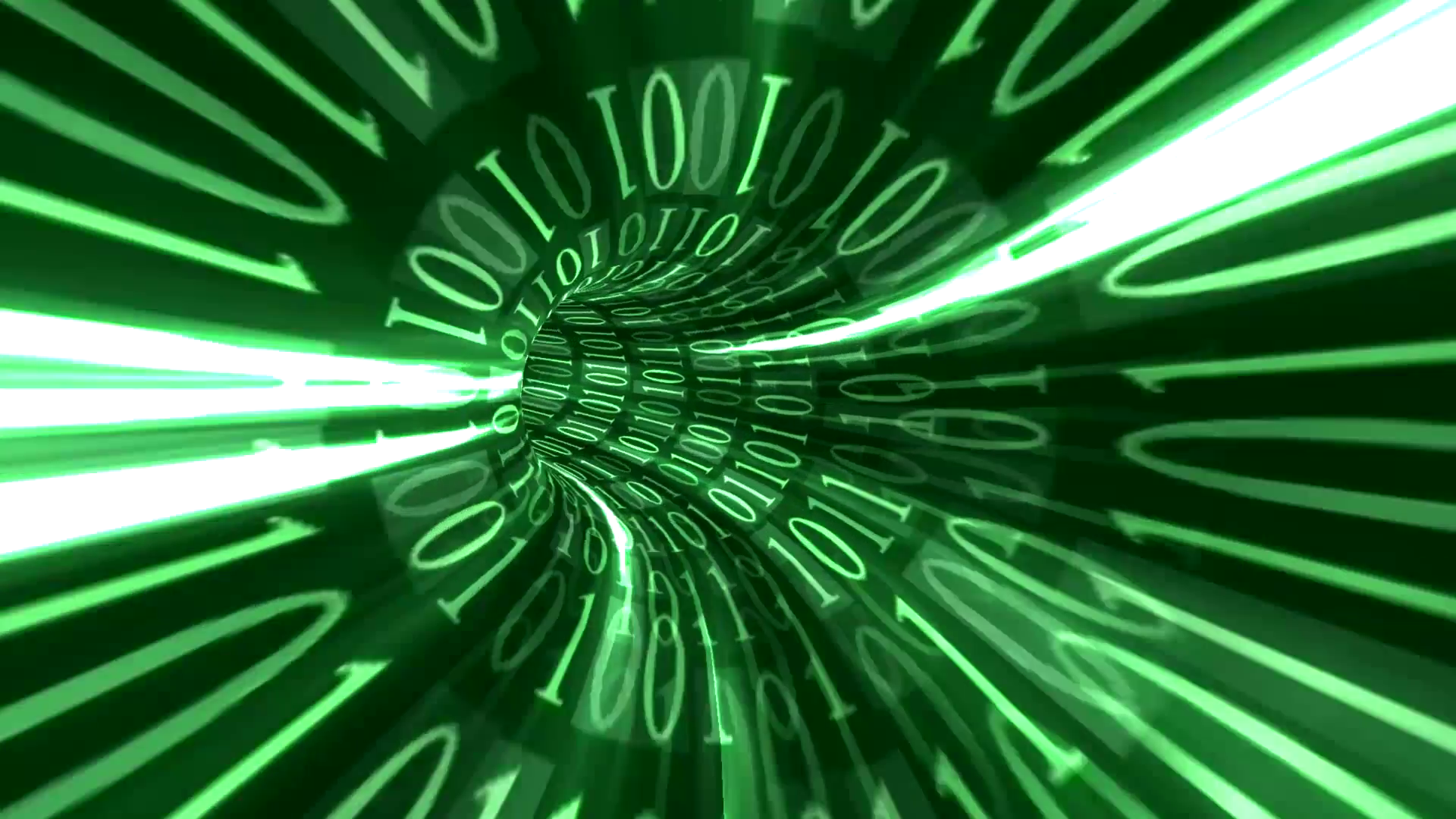 Green Numbers Wormhole Time Warp Animation Stock Motion Graphics SBV ...