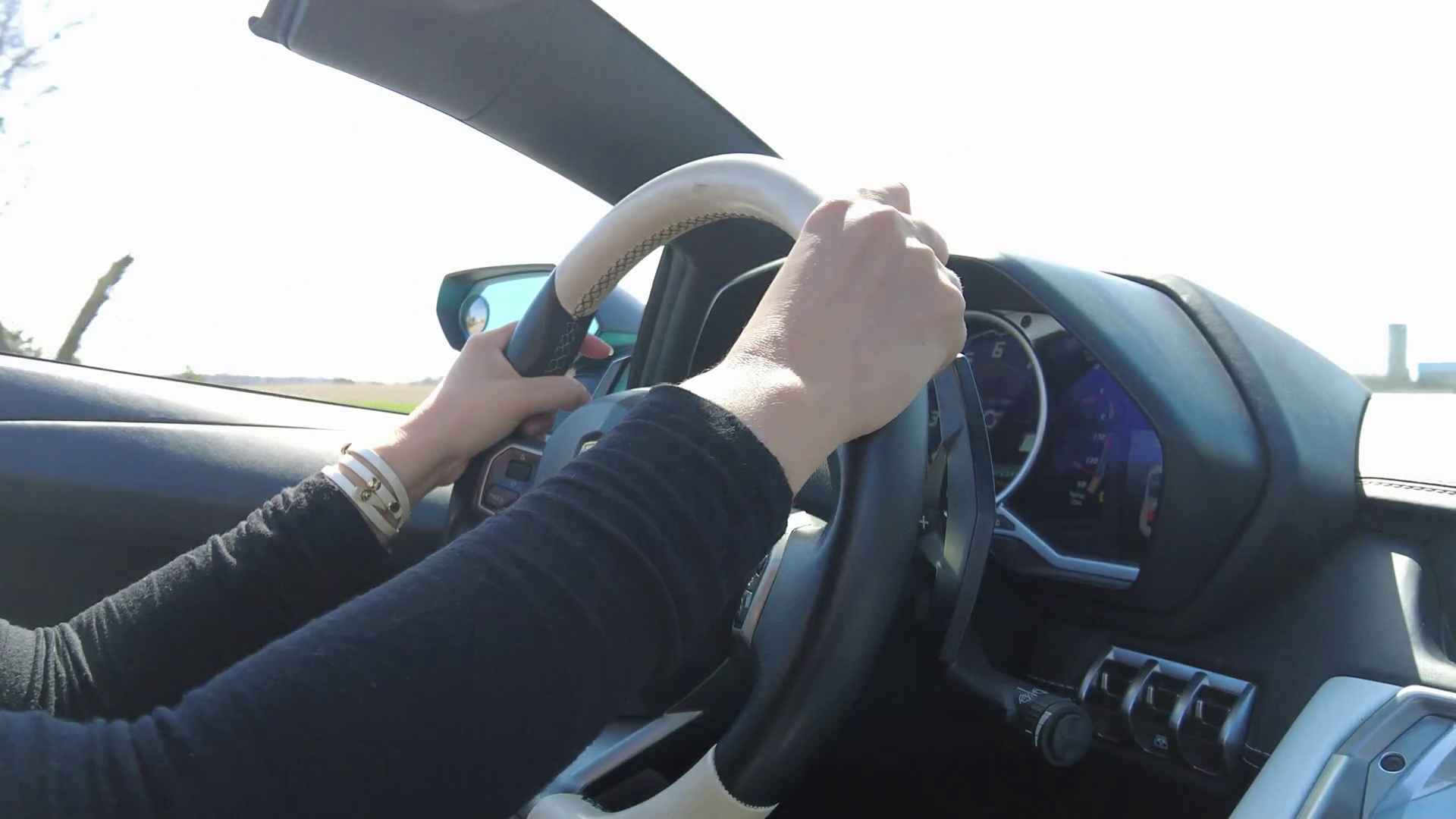 In Hypercar Convertible Hypercar Supercar Stock Footage SBV-348370400 ...