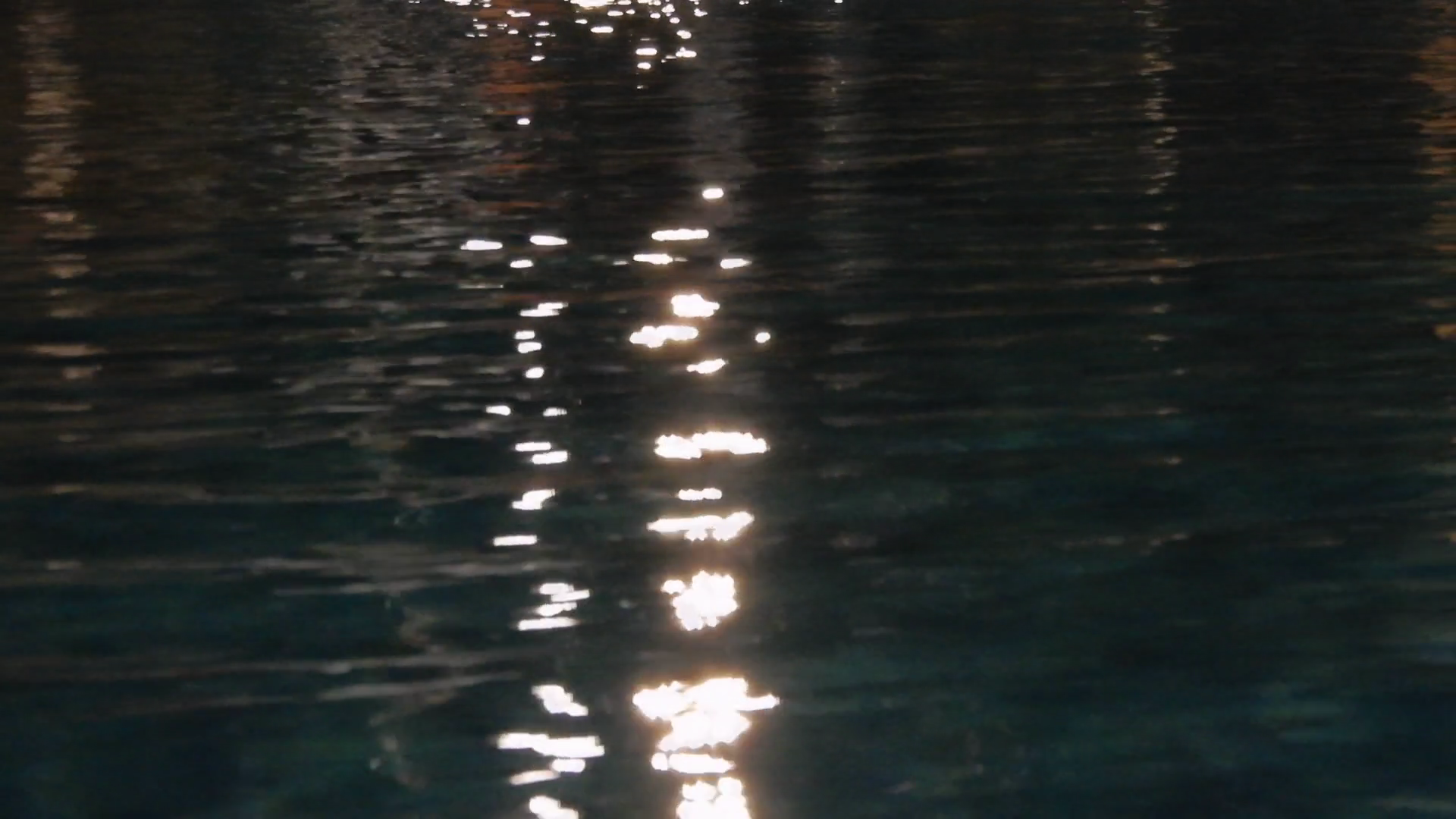Moonlight Reflects In Pool Water Of Luxury Stock Footage SBV-347715569 ...