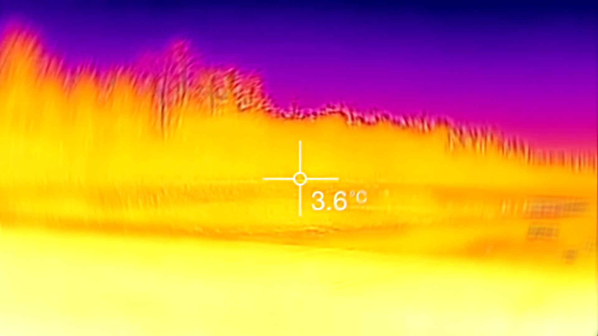 Outdoor Landscape Is Displayed In Thermal Stock Footage SBV-347694996 ...