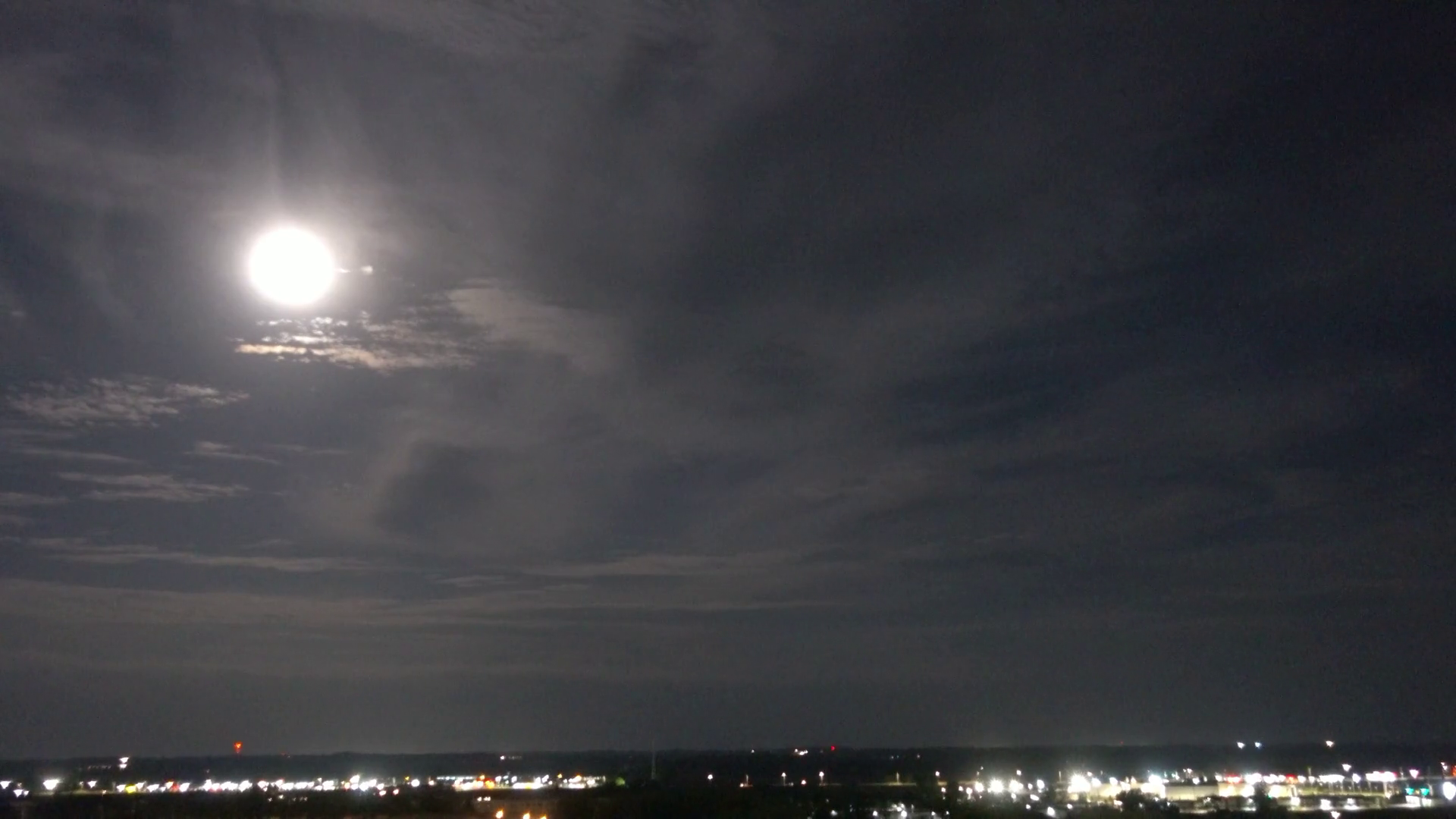 Bokeh-effect Night Sky Timelapse Features Stock Footage SBV-348399243 ...
