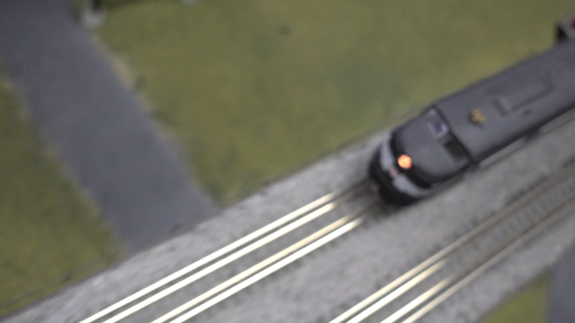 In Front Of Black Train Top-down View Stock Footage SBV-347710614 ...