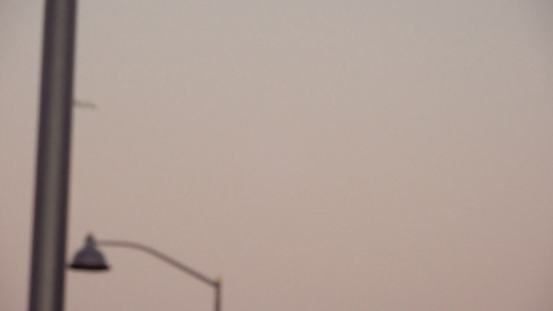 Zooming In On Plane Flying In Sky In Orlando Stock Footage SBV ...