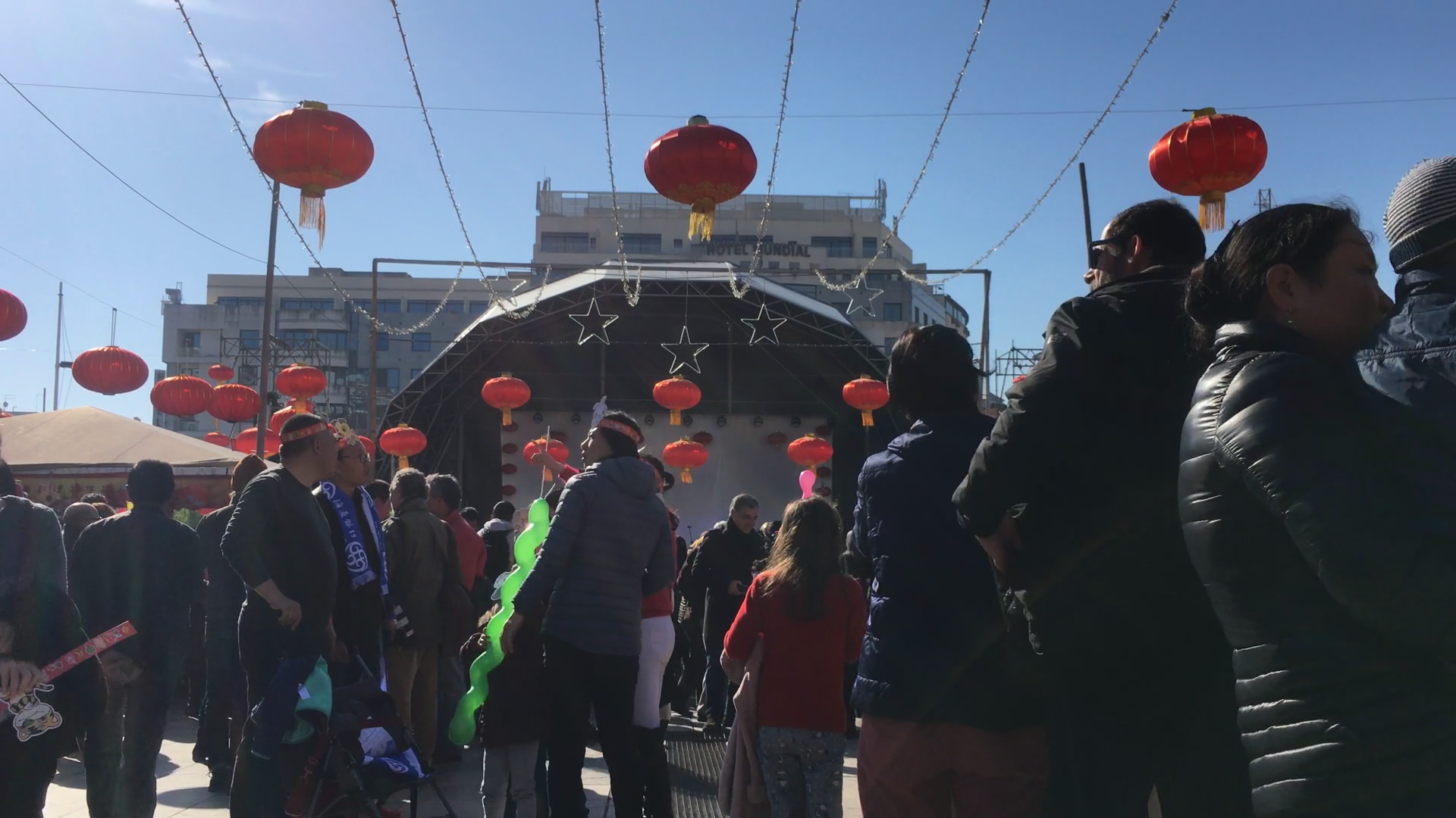 Crowd In Chinese New Year Event Stock Footage SBV-351931504 - Storyblocks