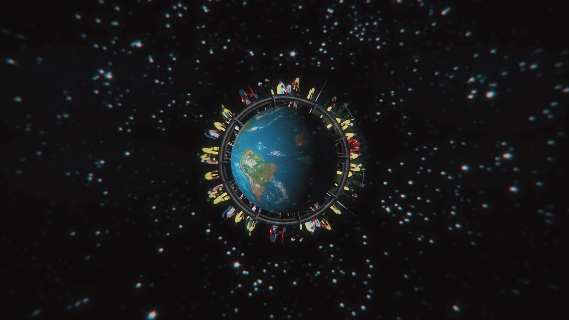 People Running Around Earth Globe Stock Footage SBV-352276679 - Storyblocks