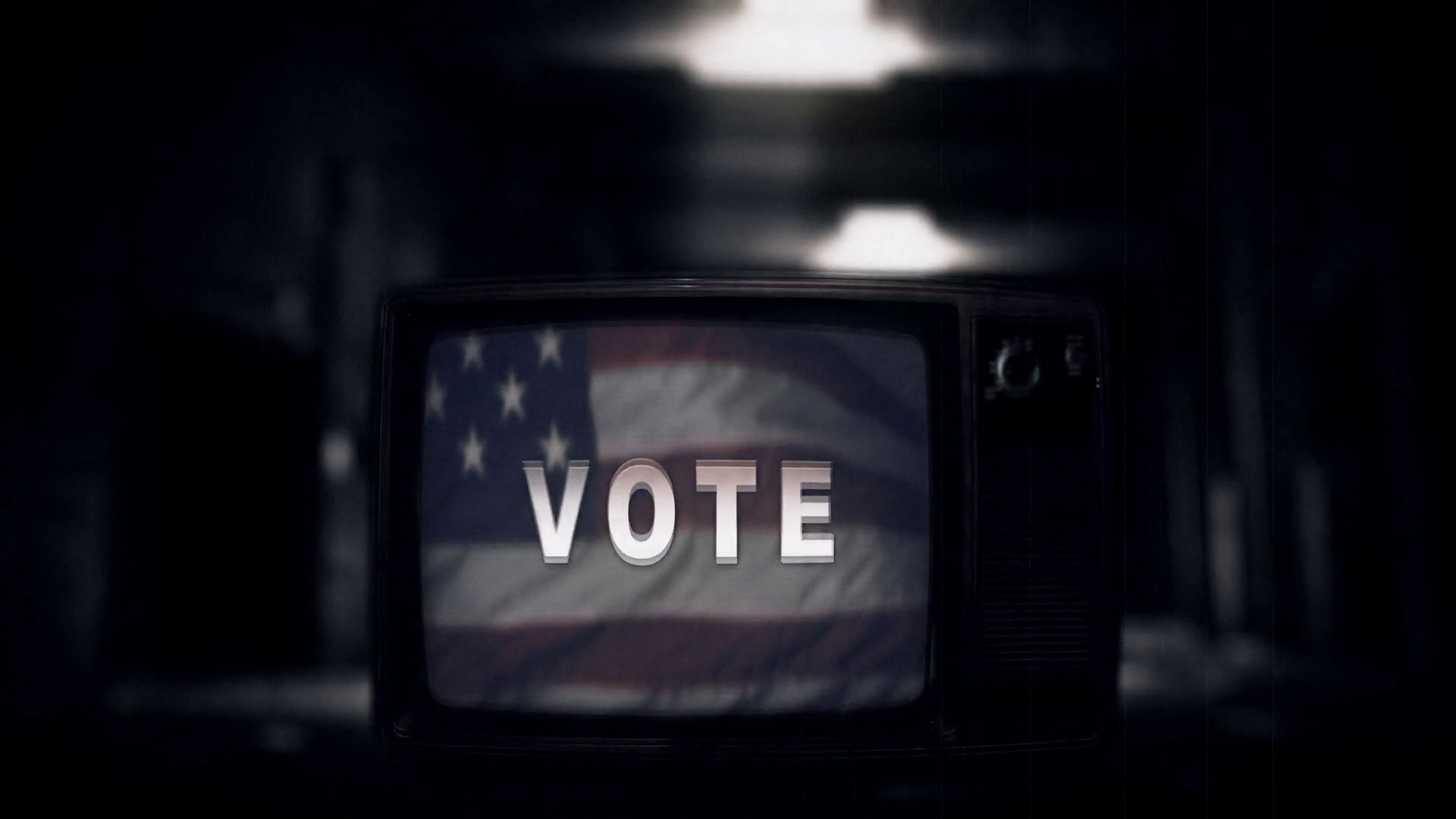 Us Elections Vote Advertisement Old Tv Stock Footage SBV-352271657 ...