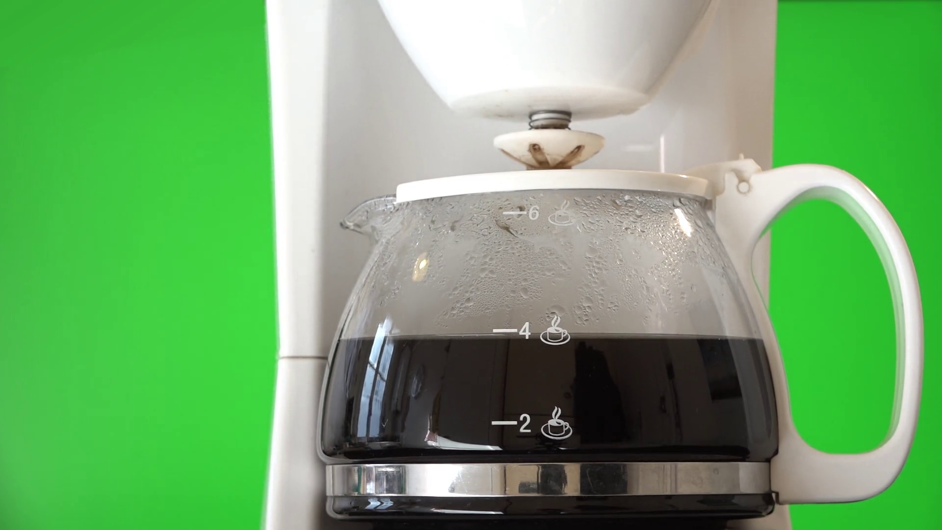 Coffee Making Time Lapse Green Screen Stock Footage SBV-352056778 ...