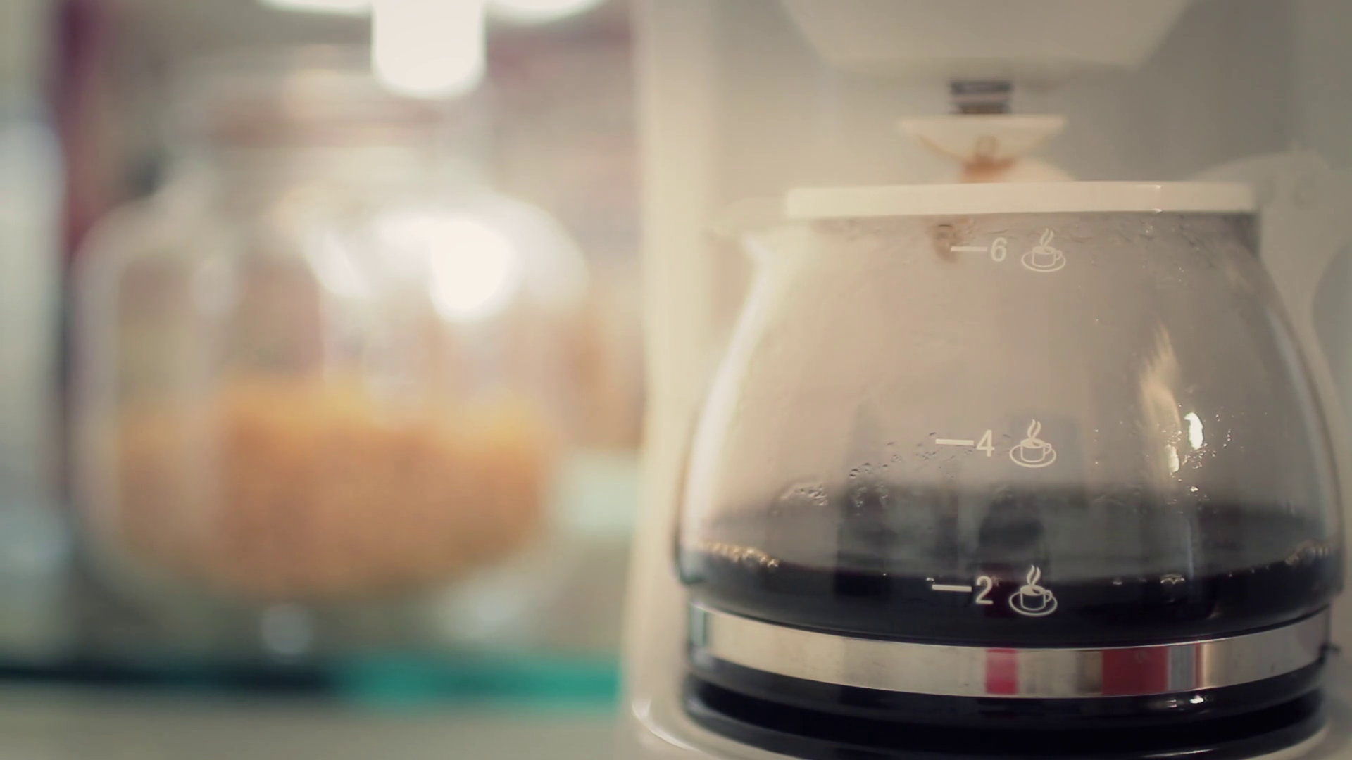 Coffee Two Making Coffee In Machine Stock Footage SBV-351907909 ...