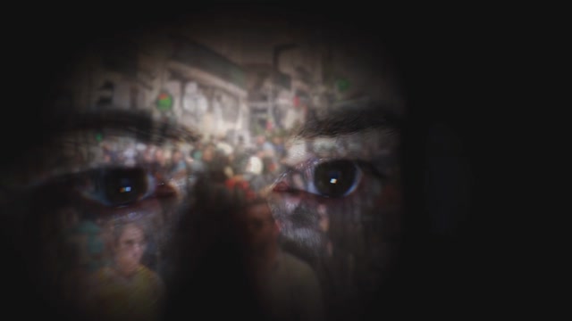 Scared Crowd Of People Stock Footage: Royalty-Free Video Clips ...