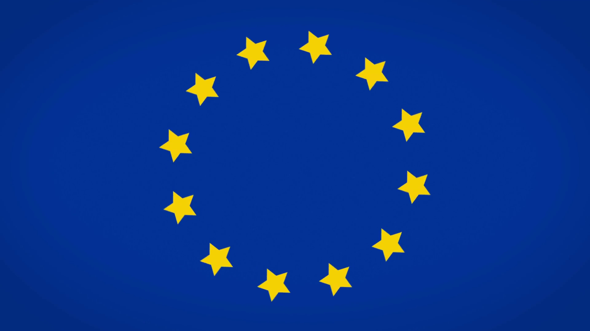 European Union Flag Stars Transition Motion Stock Motion Graphics SBV ...