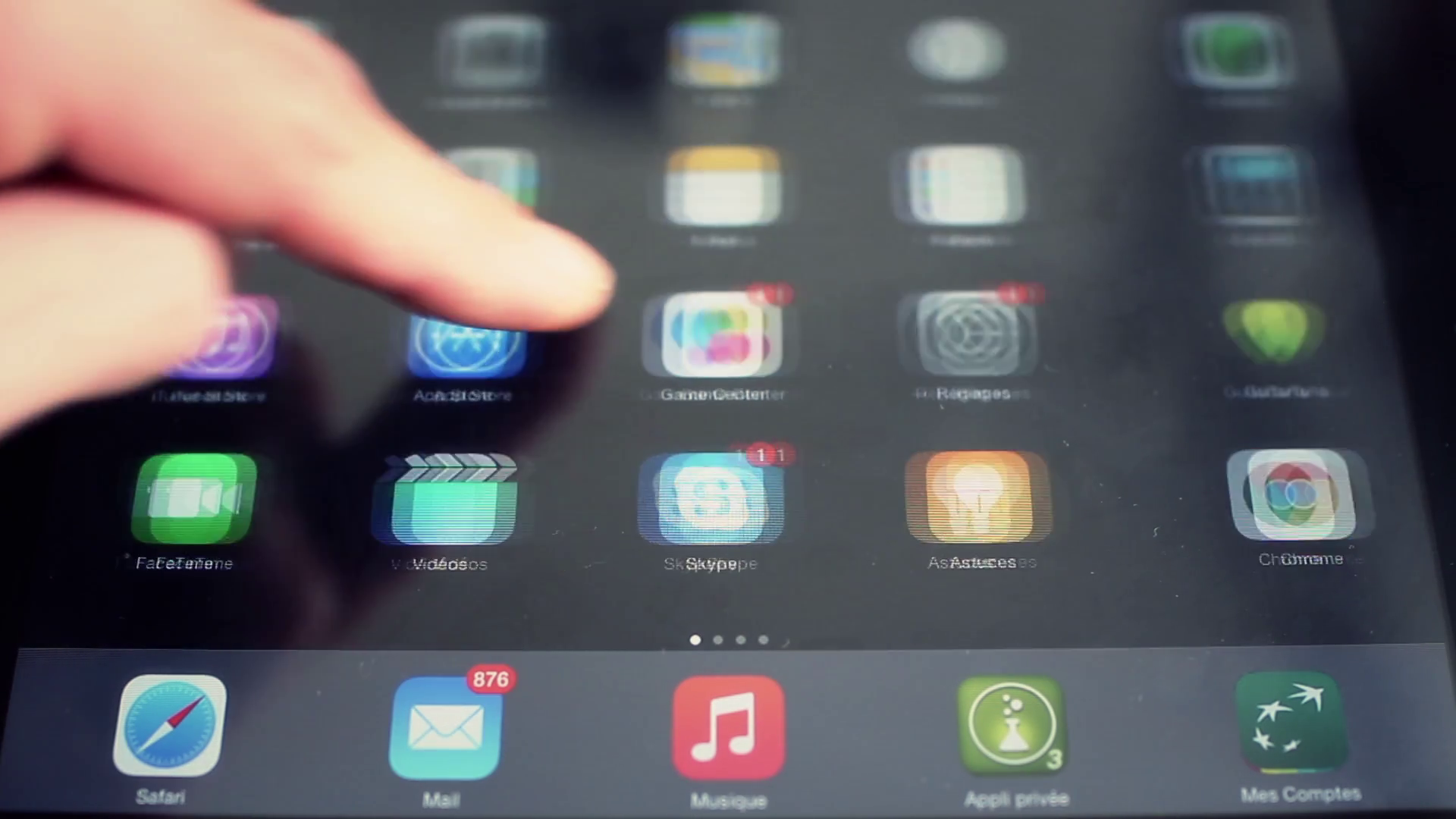 Ipad Apps In Touchscreen - 1080p Stock Footage SBV-351917249 - Storyblocks