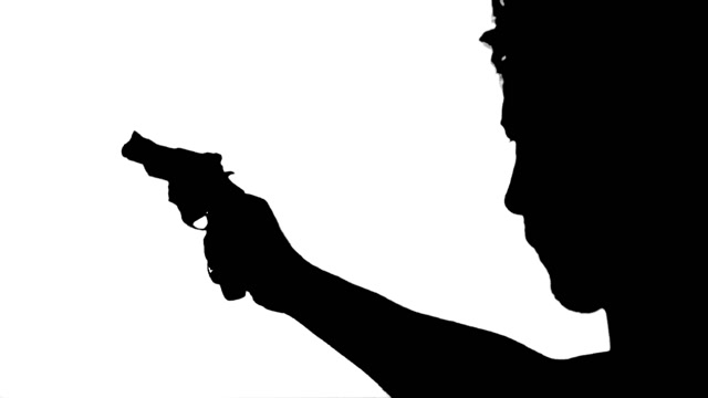 Guy Shooting A Gun Green Screen Stock Footage: Royalty-Free Video Clips ...