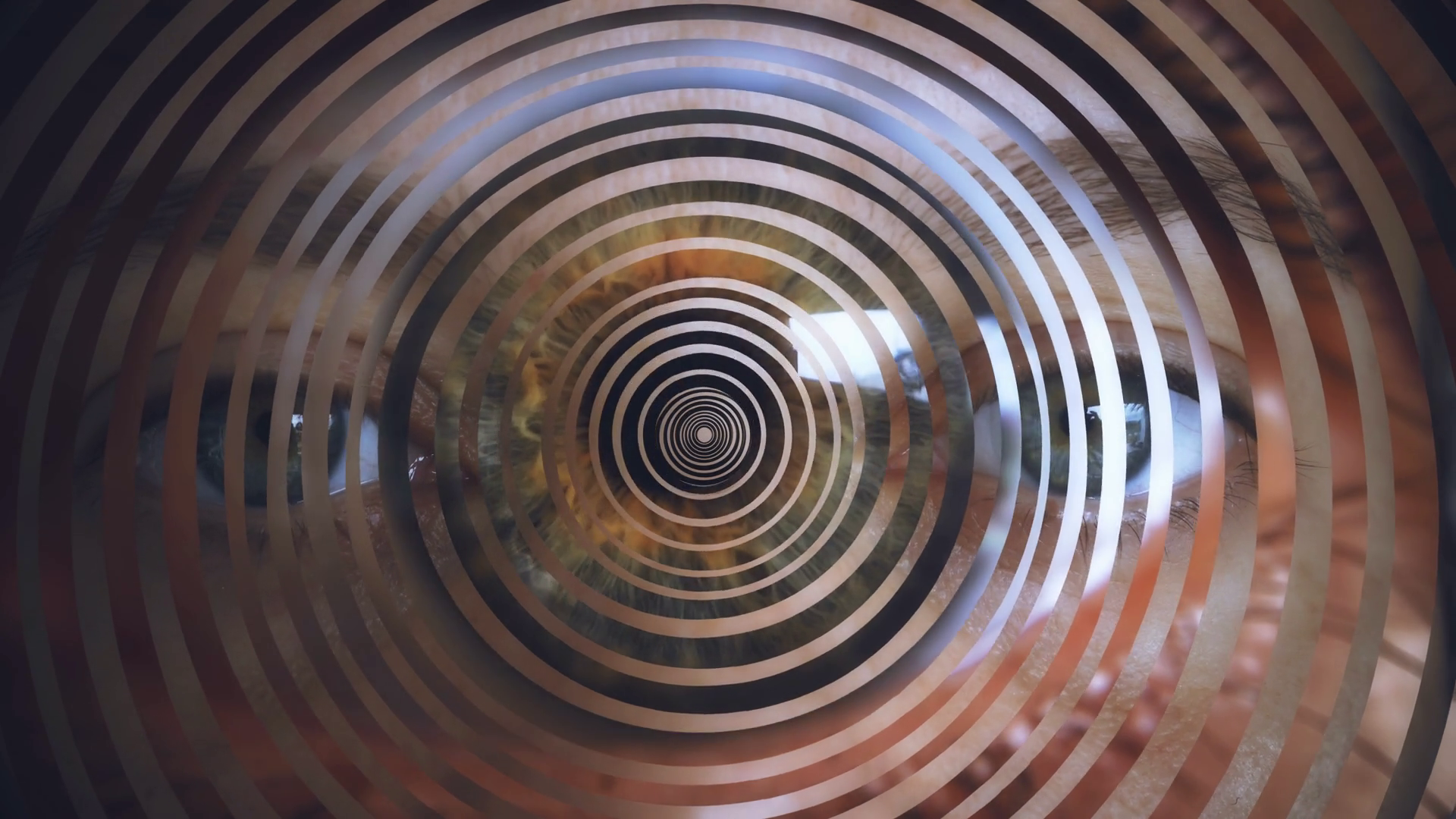 Hypnotic Eyes Vortex Female Person Stock Footage SBV-352337552 ...