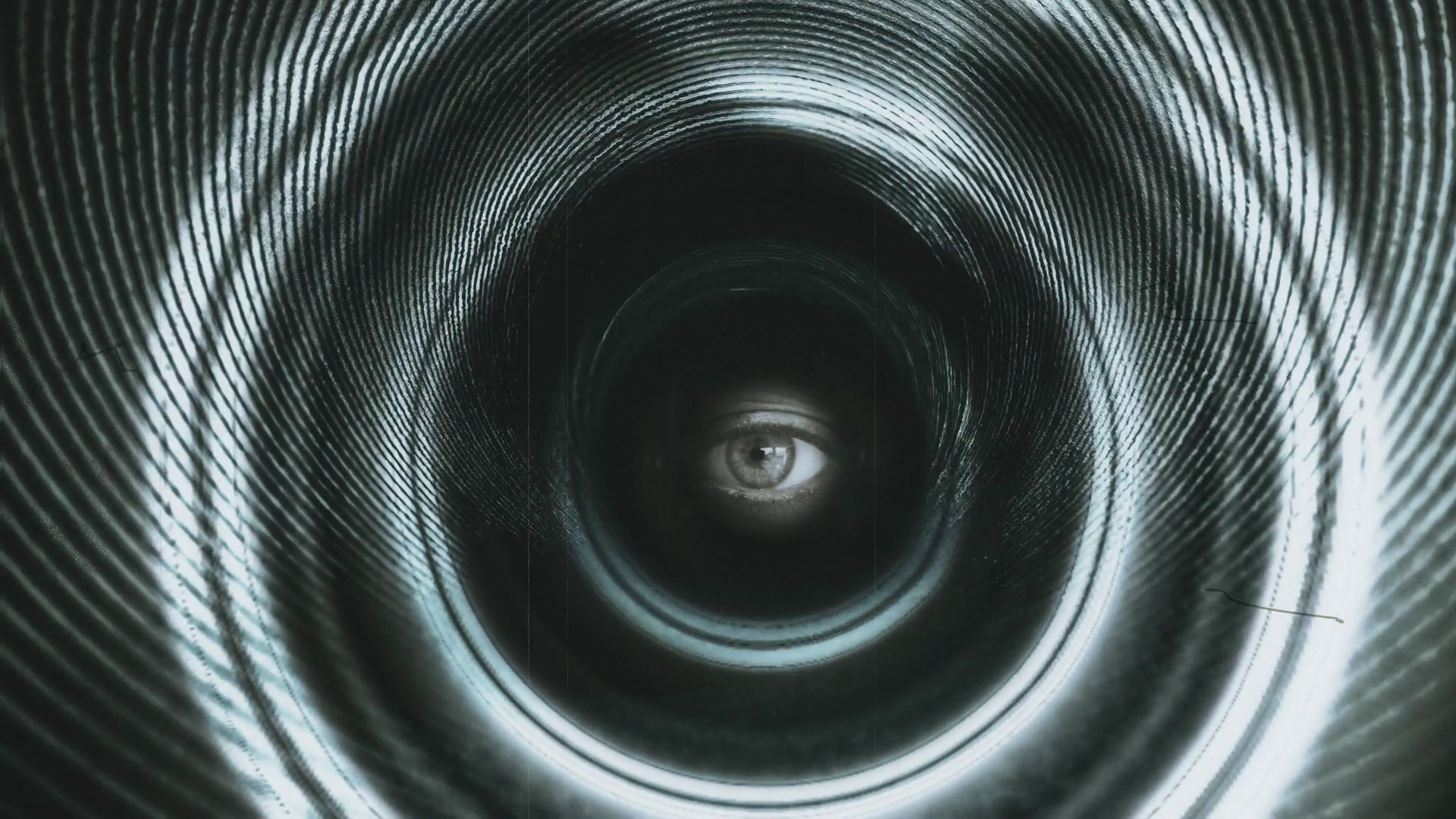 Hypnotic Eye Spectrum Vortex Vintage Style Stock Footage SBV-352352710 ...