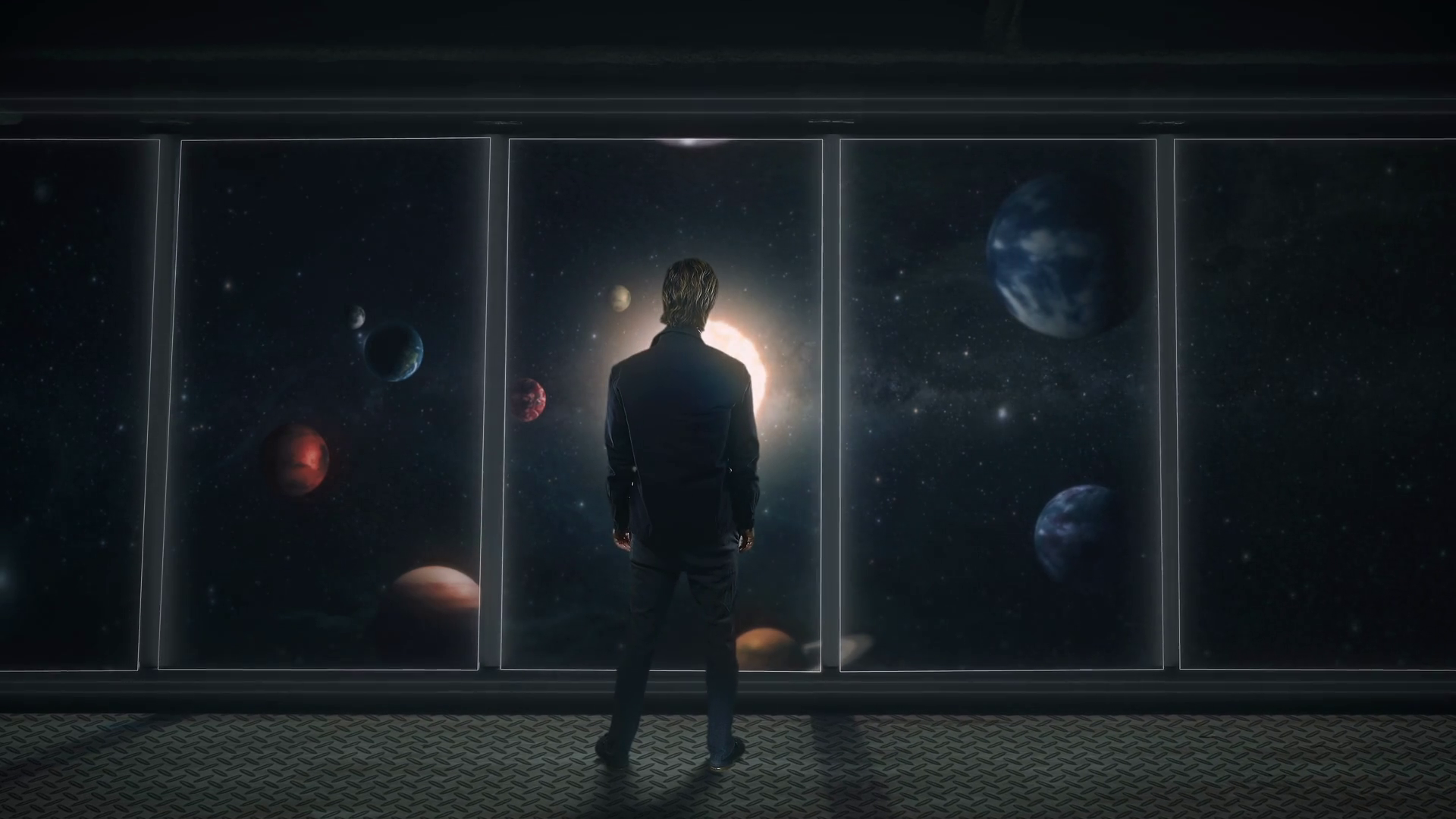 Space Travel Solar System Exploration Man Stock Footage SBV-352314086 ...