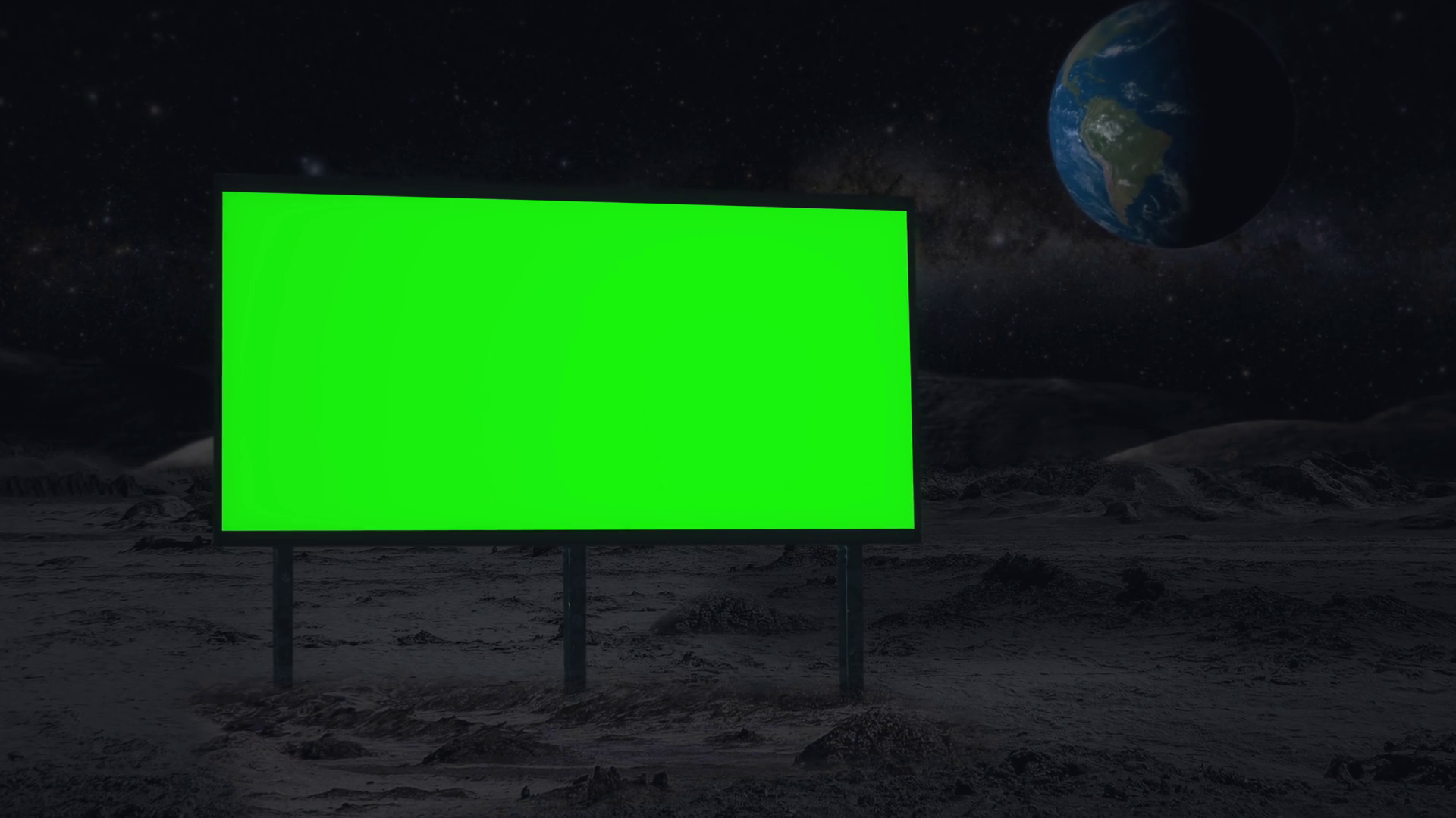 Moon Panel Green Screen Zoom In Outdoor Stock Footage SBV-352335026 ...