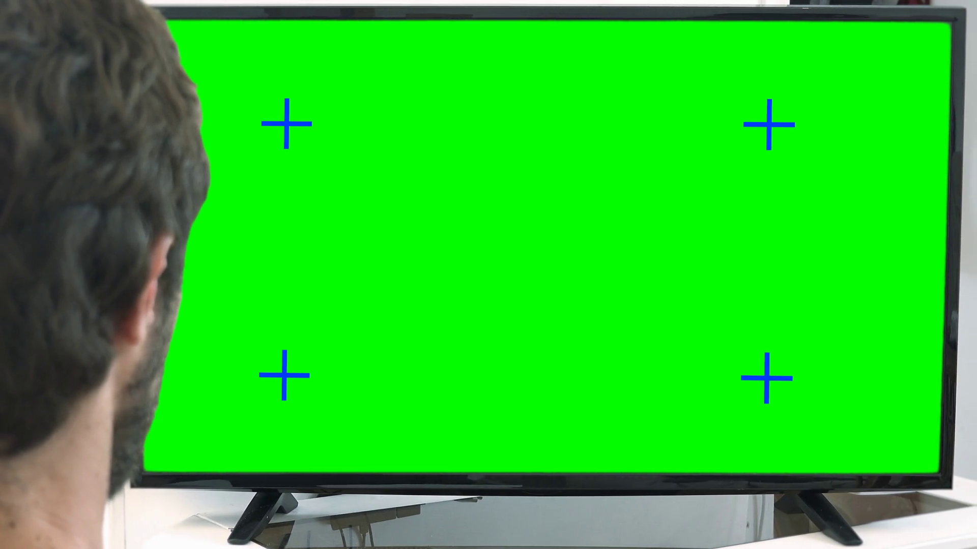 Changing Channels Tv Television Panning Shot Stock Footage SBV ...