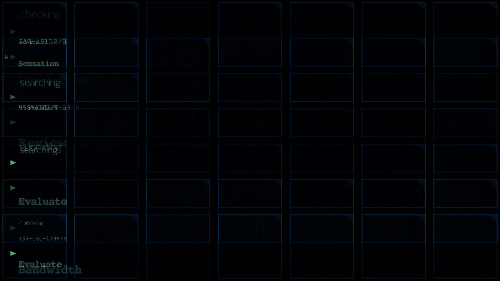 Digital Matrix Scanning Sequence Data Stream Stock Motion Graphics SBV ...