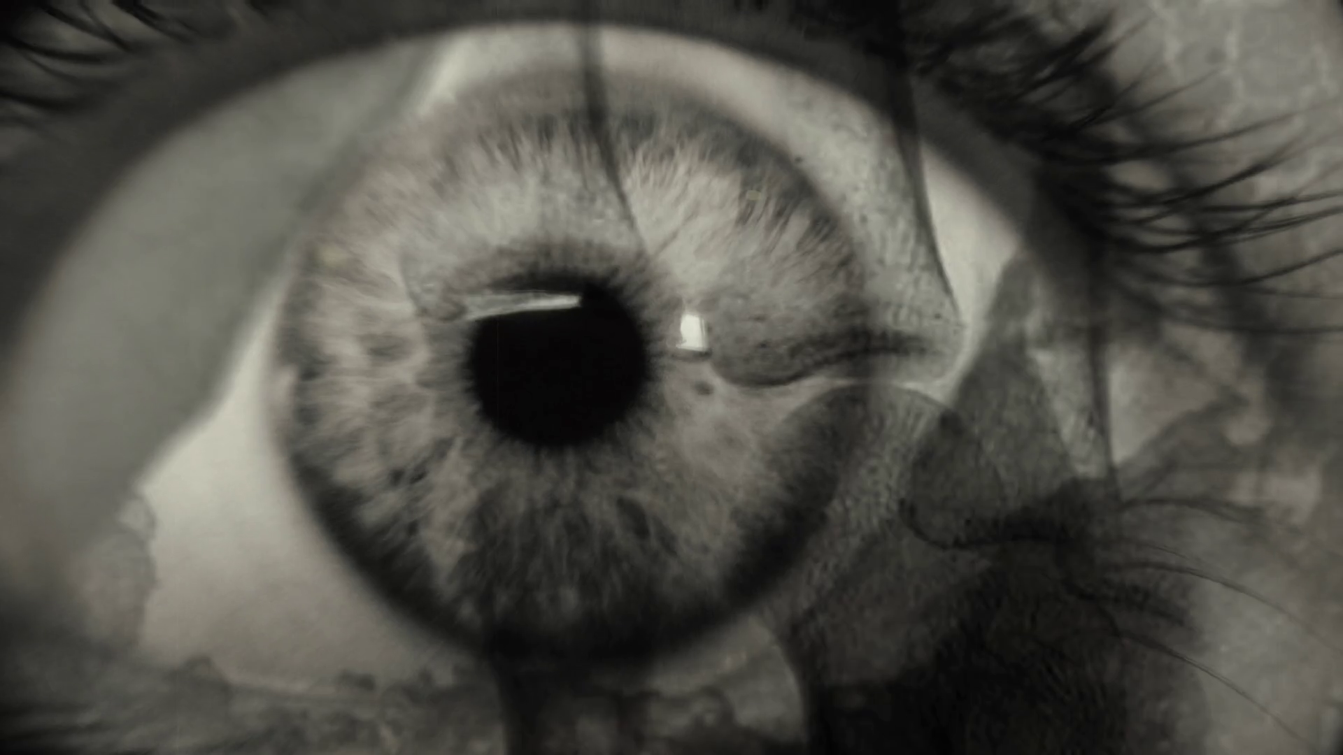 Surreal Medical Eye X Ray Fusion Creepy Scene Stock Motion Graphics SBV ...