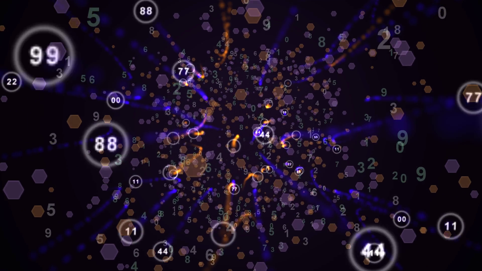 Abstract Visualization Of Dynamic Numbers In Stock Motion Graphics SBV ...